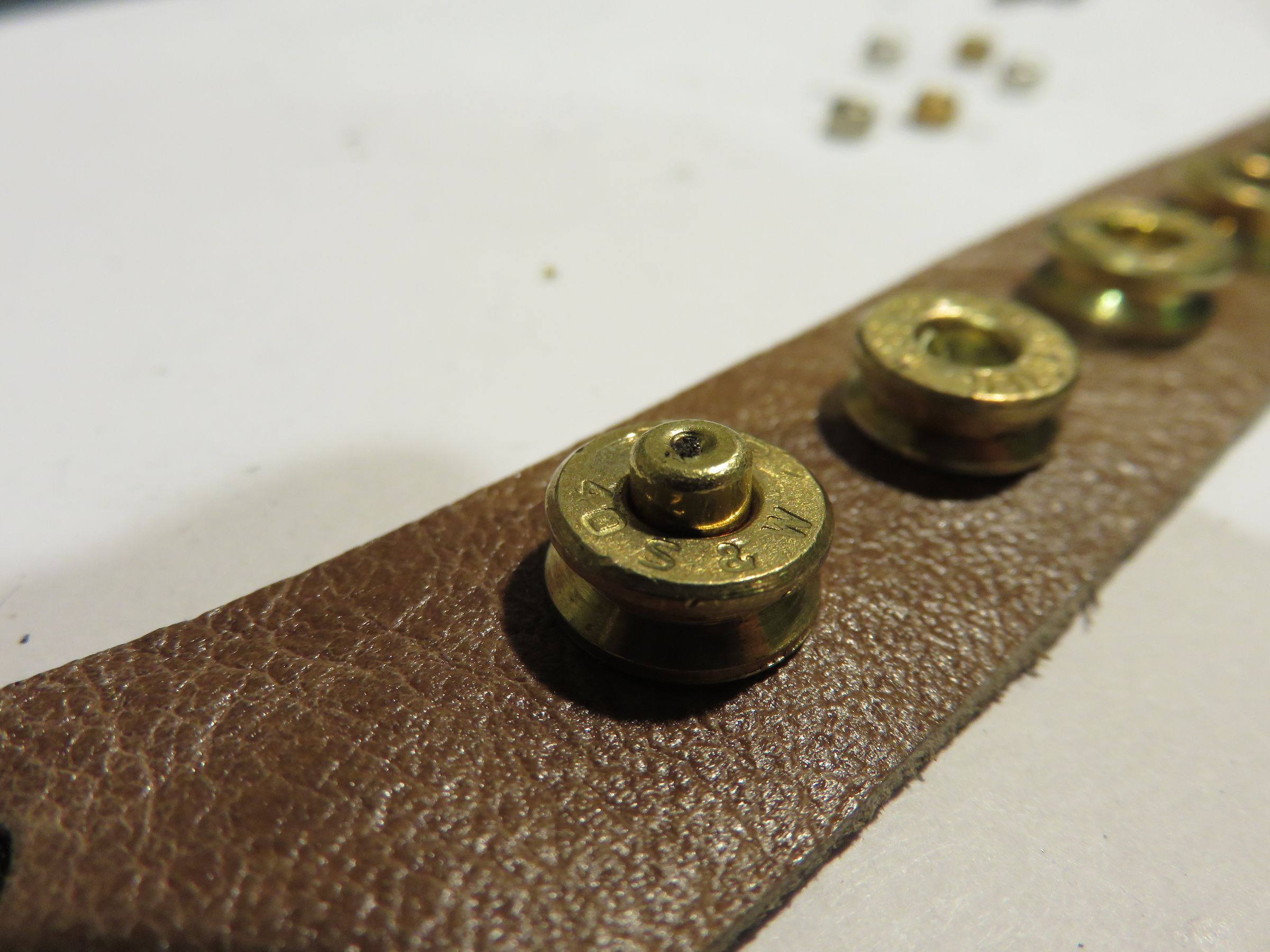 Bullet Studded Leather Cuff : 7 Steps (with Pictures) - Instructables