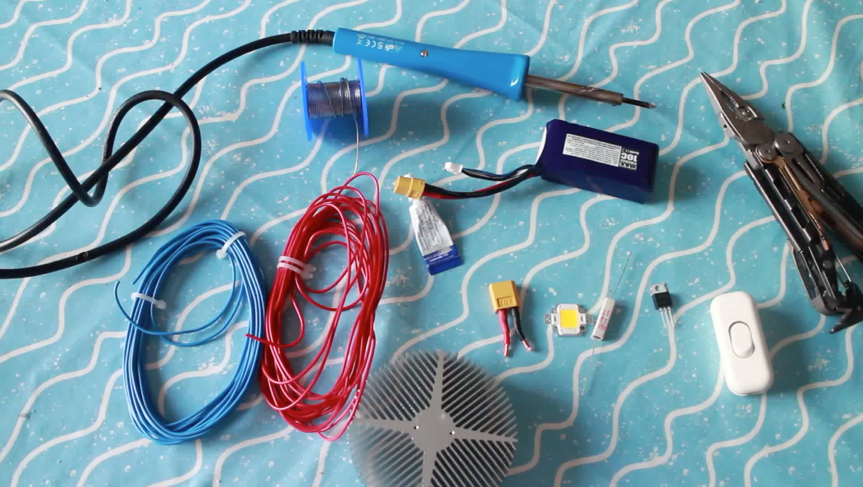 DIY 10W LED Flashlight : 5 Steps - Instructables