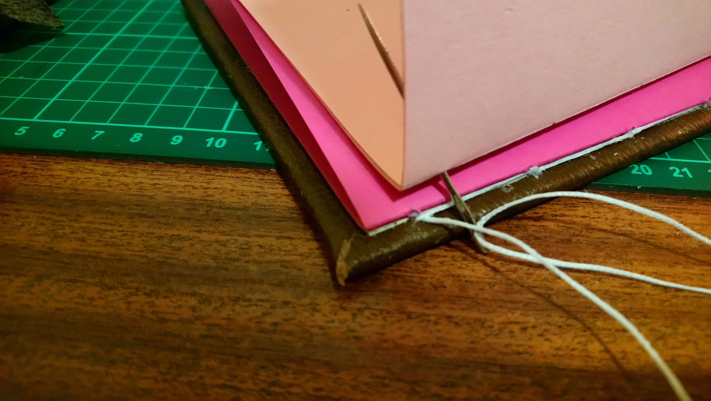 Rainbow Leather Bound Notebook : 17 Steps (with Pictures) - Instructables