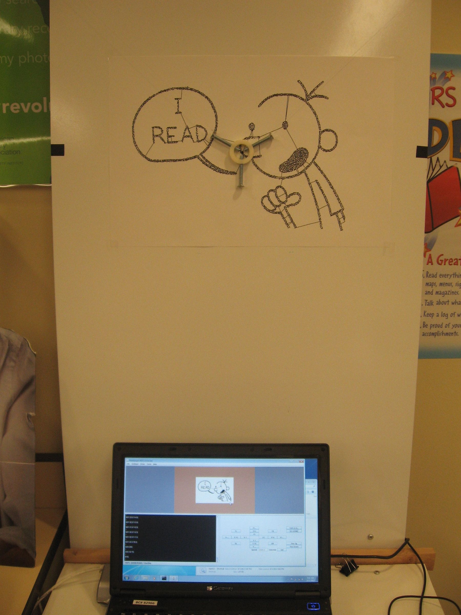 Makelangelo Robot Drawing Desk Build (formerly Known As Drawbot) : 4 Steps - Instructables