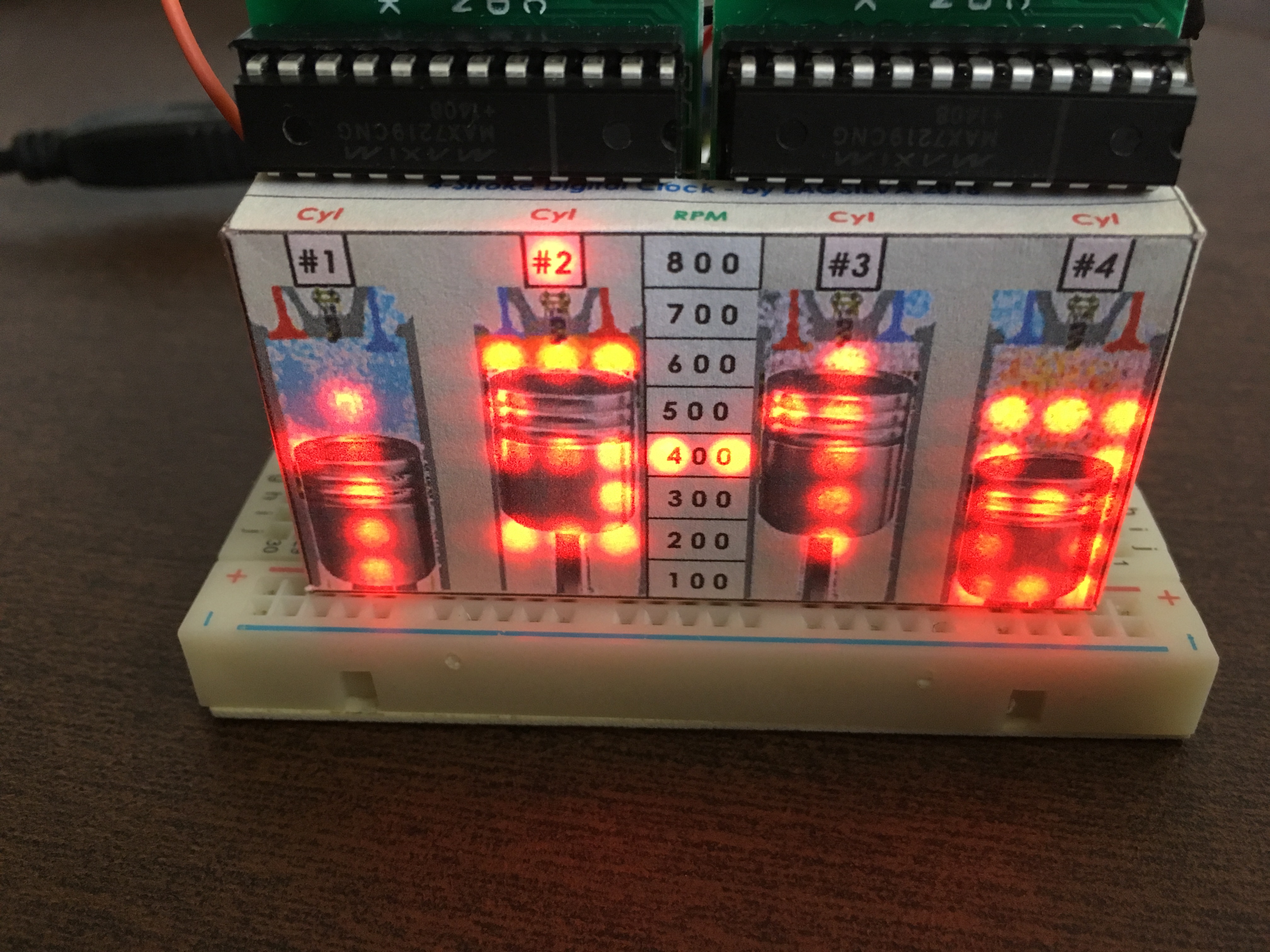 4-Stroke Digital Clock : 3 Steps (with Pictures) - Instructables