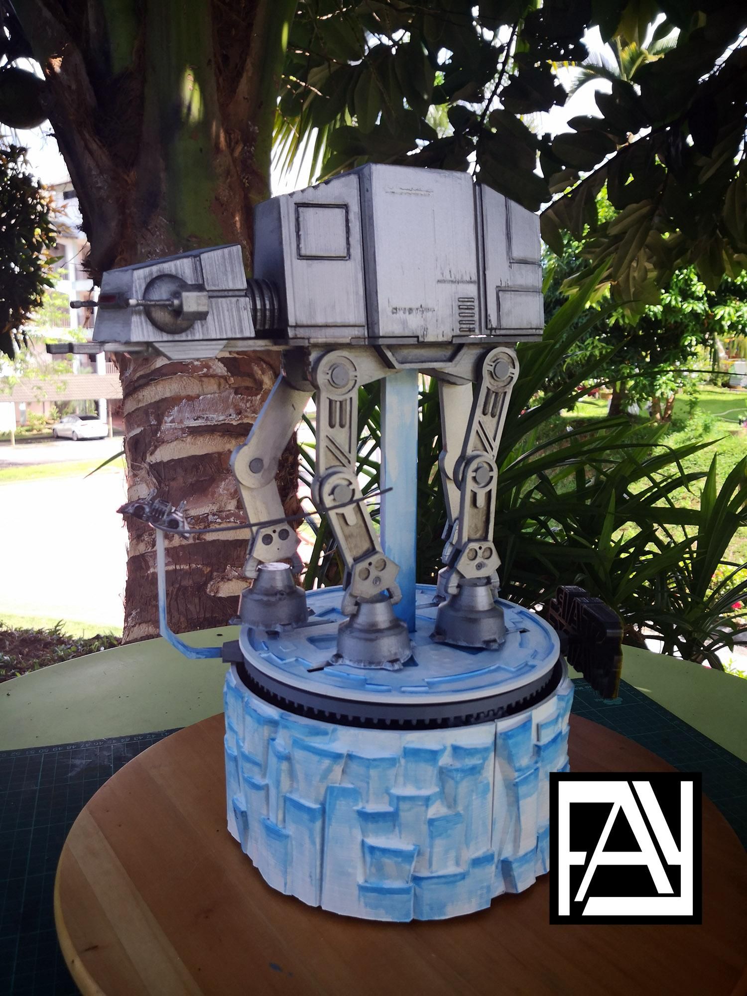 ATAT Motorized Automata : 12 Steps (with Pictures) - Instructables