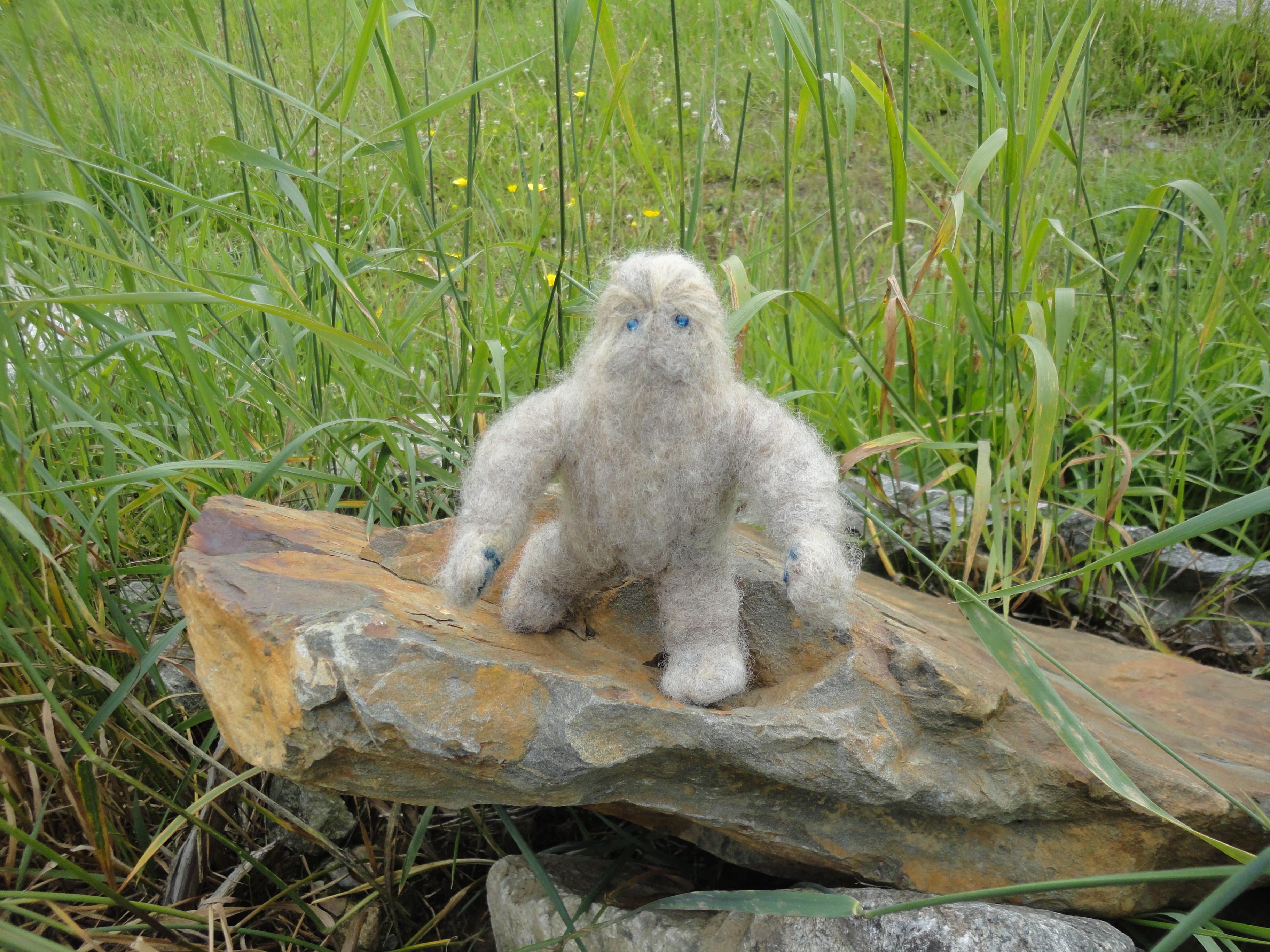 Needlefelting a Pocket Yeti / Ickabog : 7 Steps (with Pictures ...
