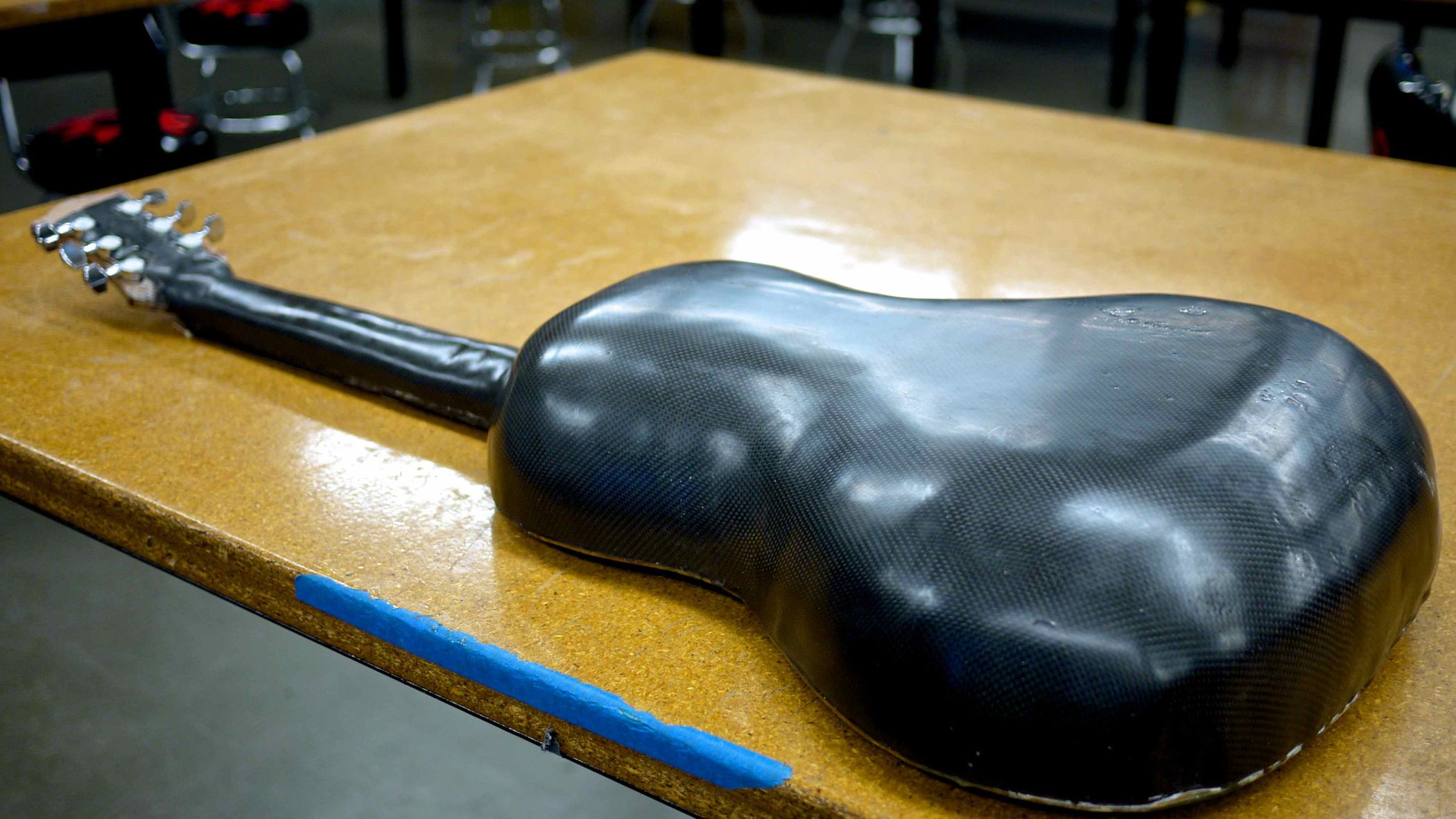 Carbon Fiber Guitar Body - Made at Techshop : 13 Steps (with Pictures ...