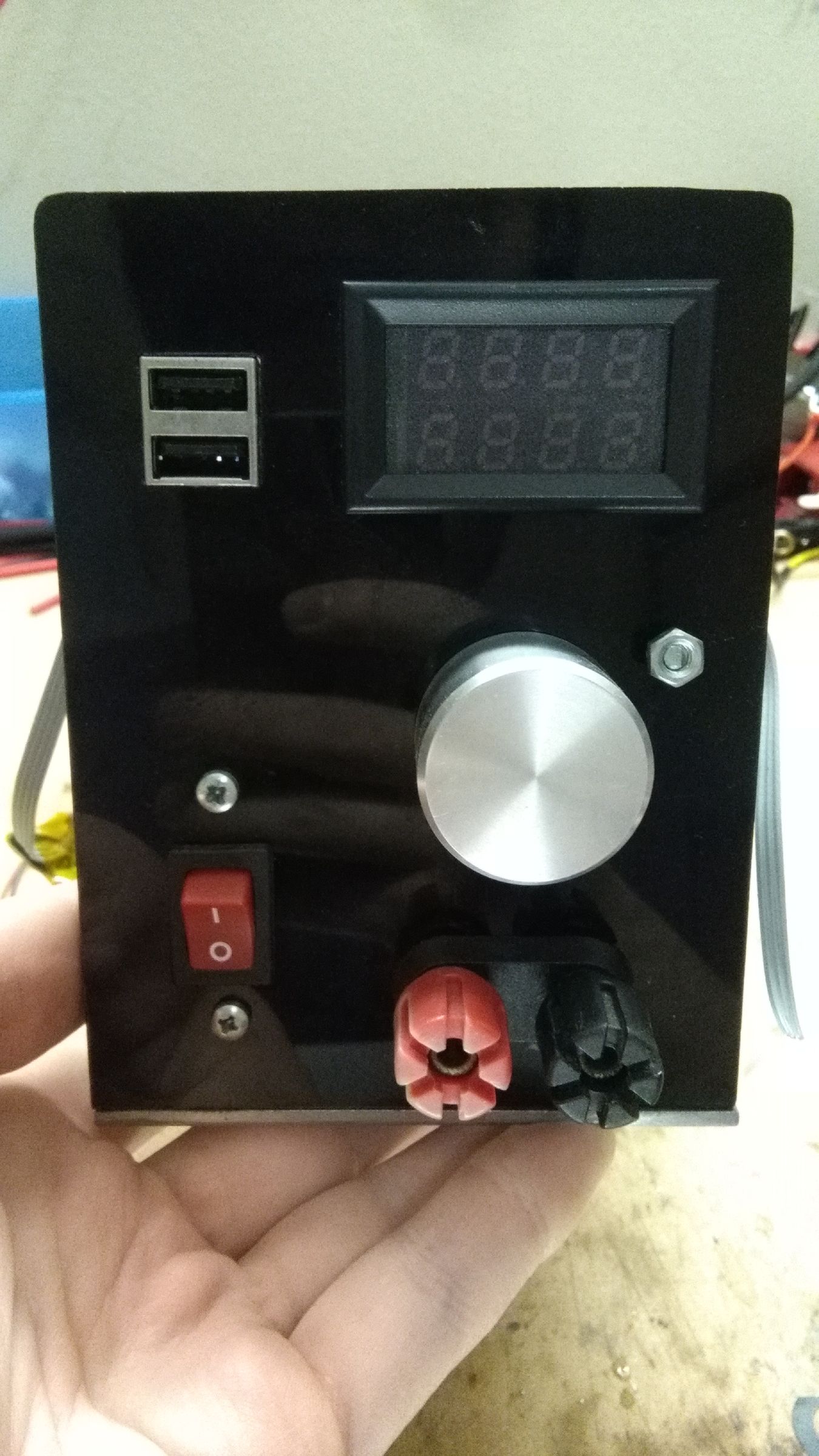 DIY Adjustable Bench Power Supply Build : 4 Steps (with Pictures ...