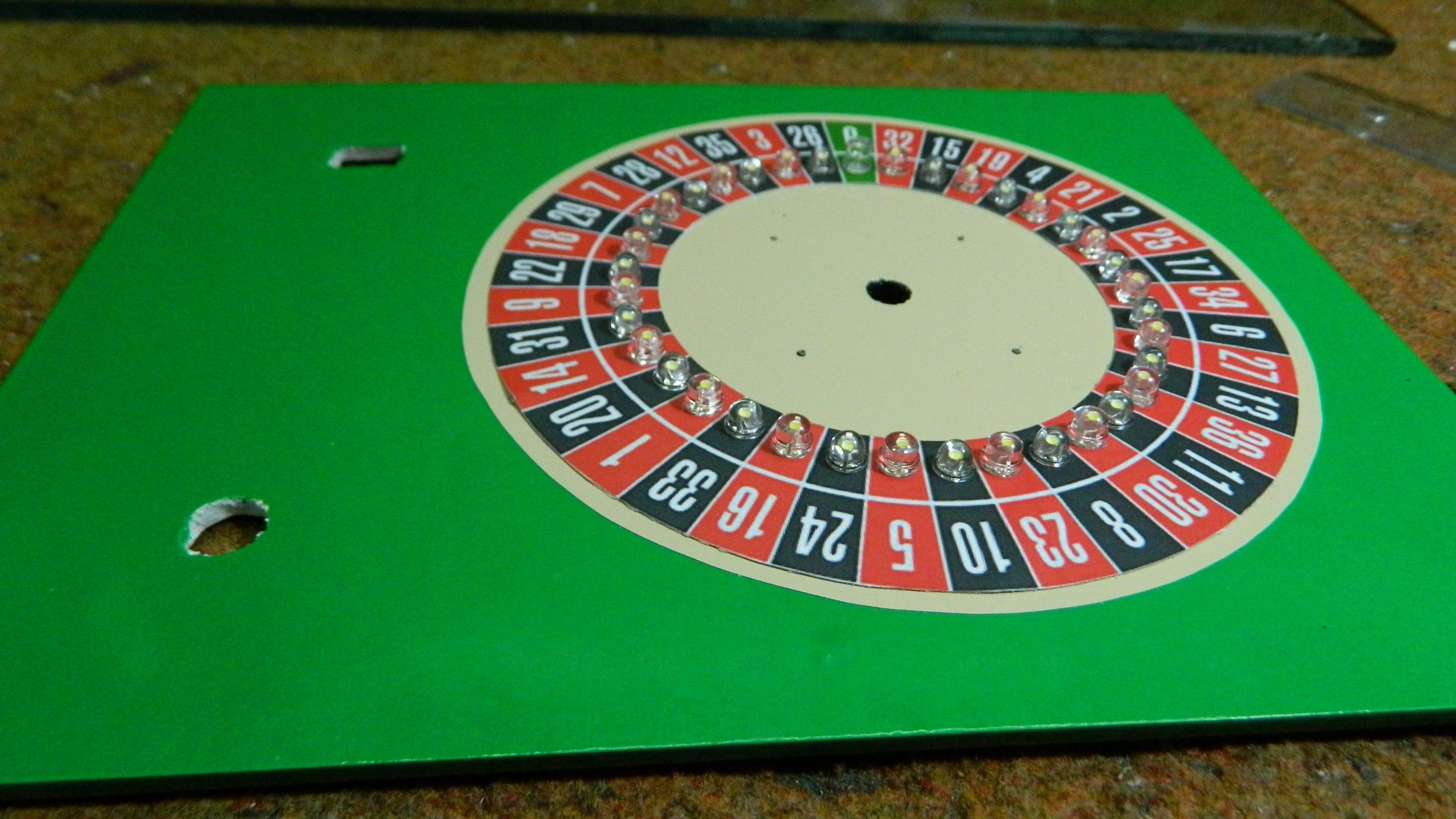 How to Make Simplest Arduino European Roulette Game ( 37 Leds ) : 4 ...