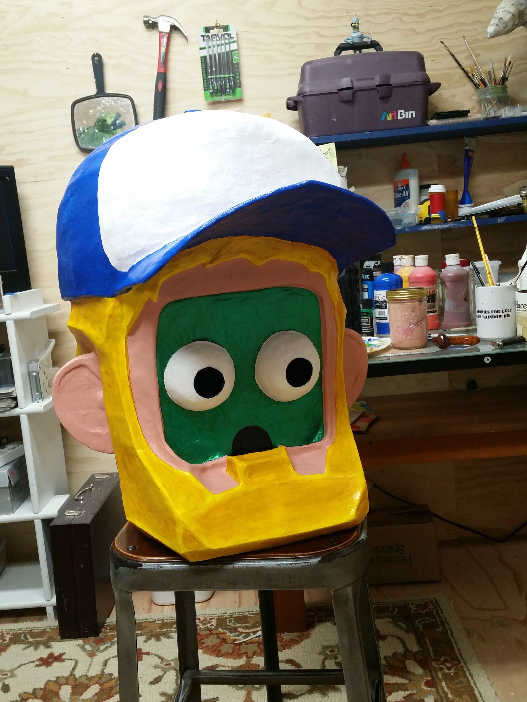 Robot Redneck Mask : 10 Steps (with Pictures) - Instructables