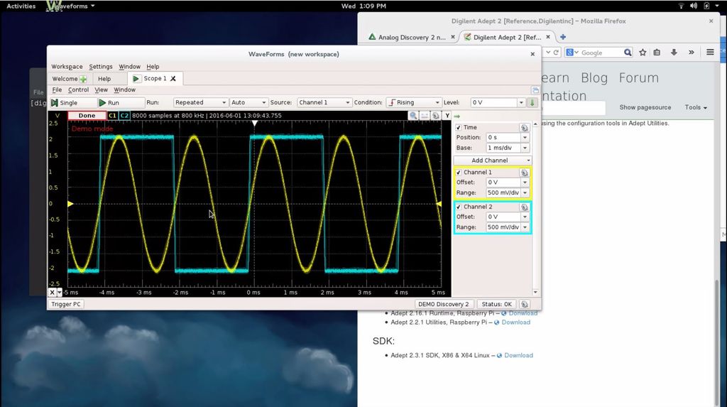 Waveforms Digilent Download
