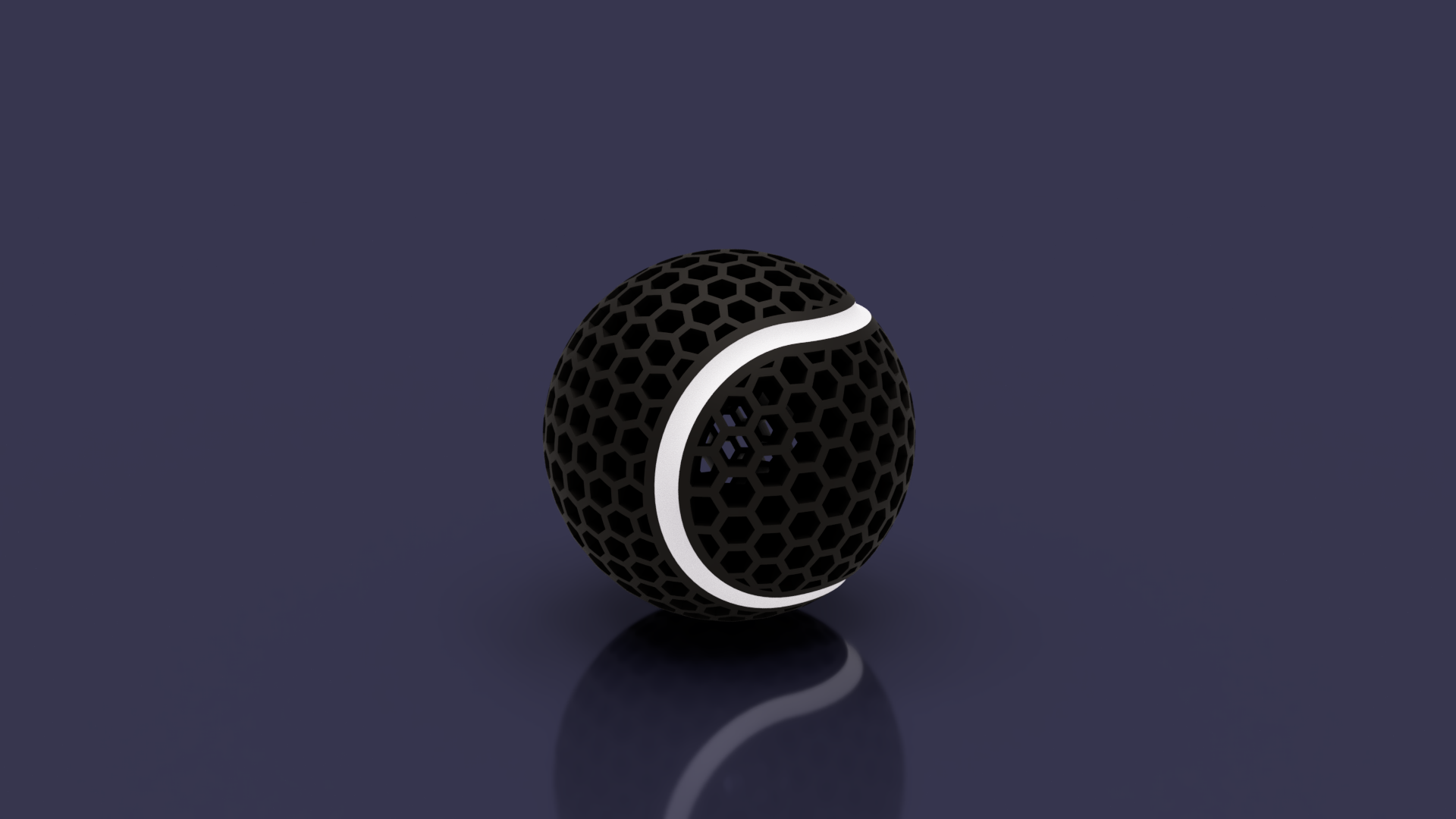 Airless Tennis Ball: Hyperbolic Mapping to a Sphere : 10 Steps (with ...