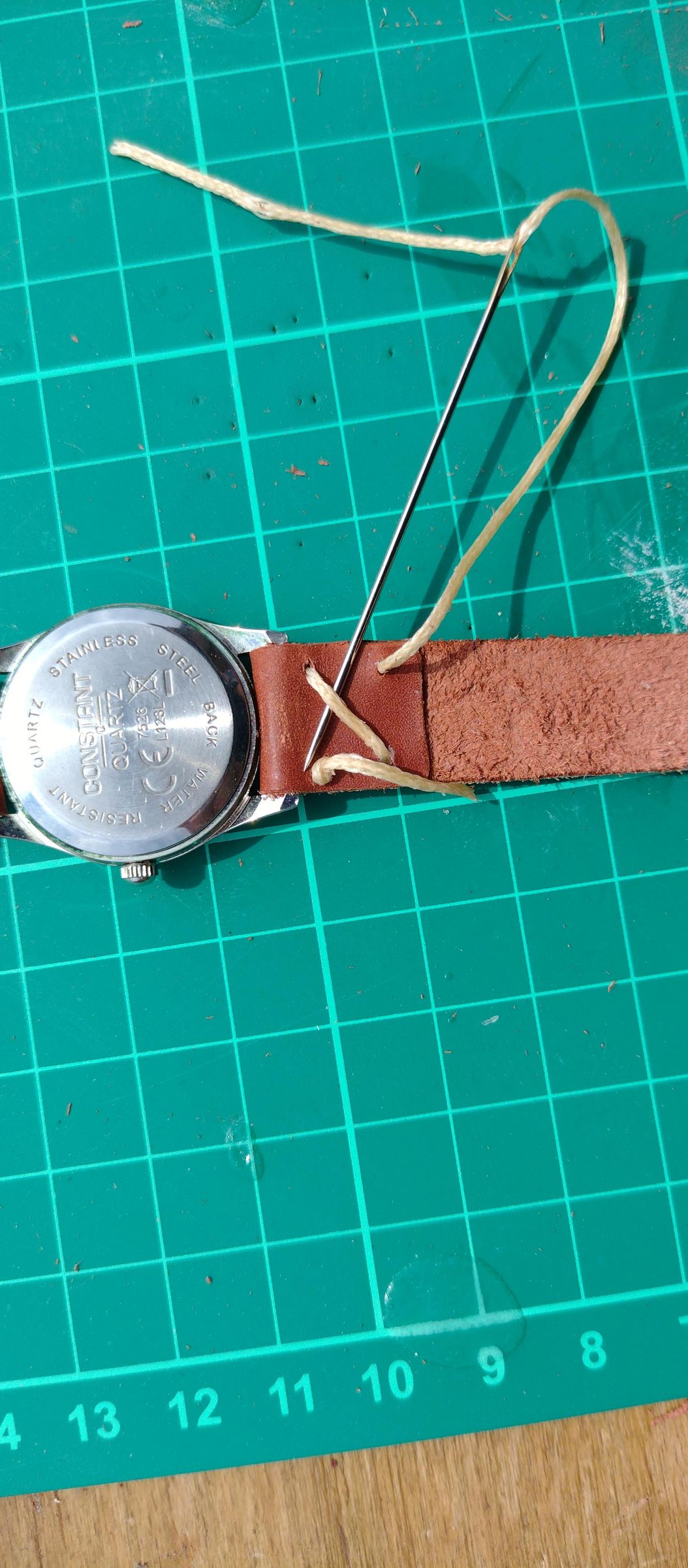 Easy Leather Watch-Strap : 12 Steps (with Pictures) - Instructables