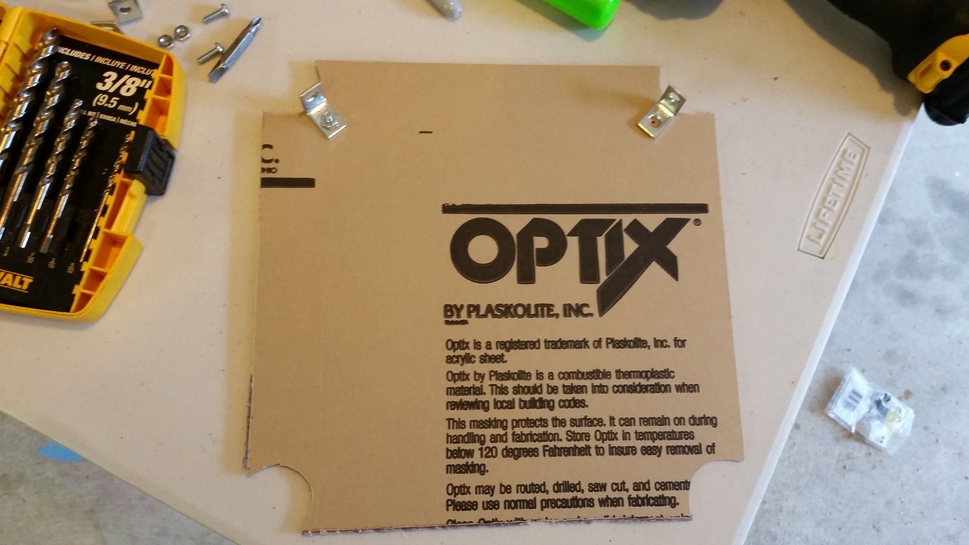 Bat Signal - Made From LED Floodlight, PVC Frame, and Whiteboard : 6 ...