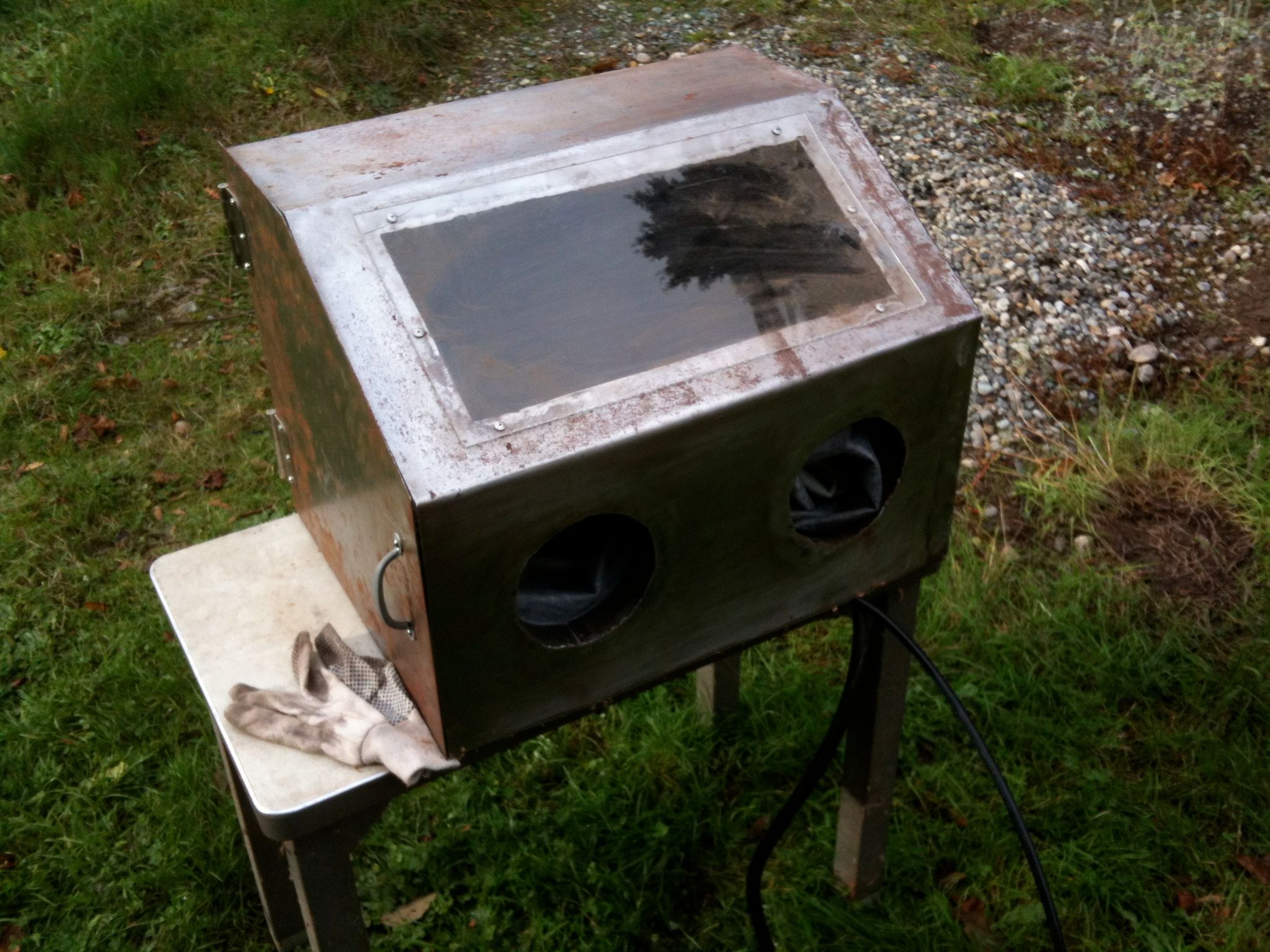DIY Sandblast Cabintet : 6 Steps (with Pictures) - Instructables