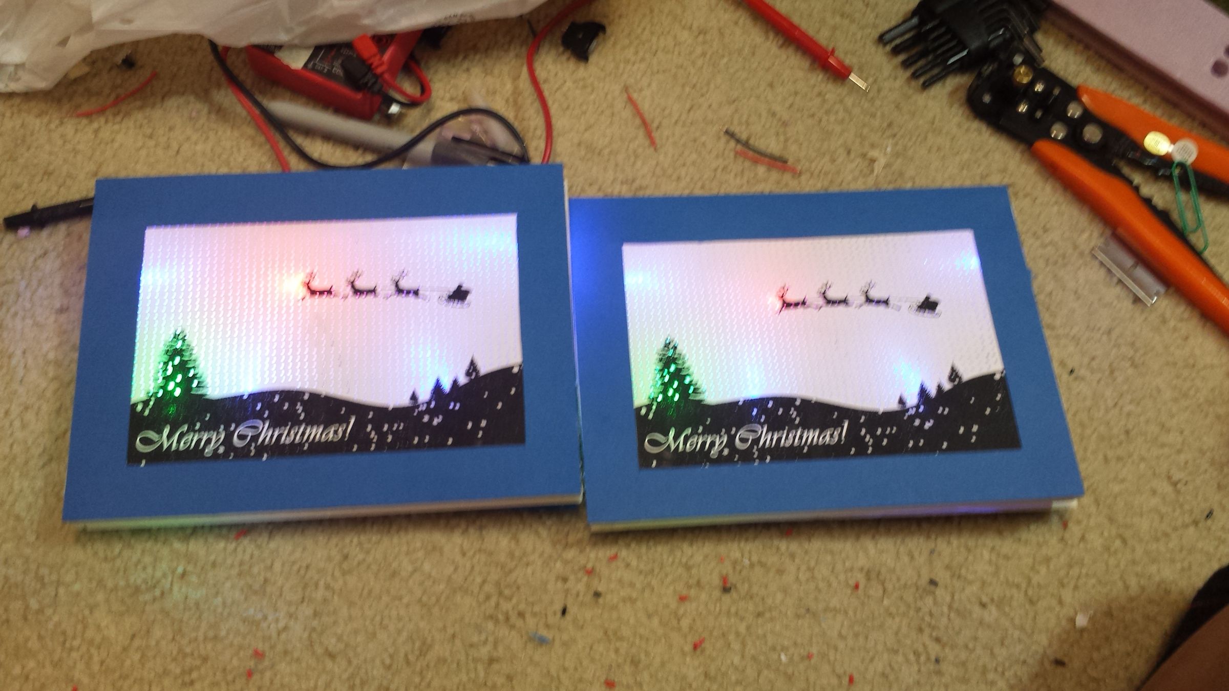 LED Backlit Pin-Hole Holiday Card : 7 Steps (with Pictures) - Instructables