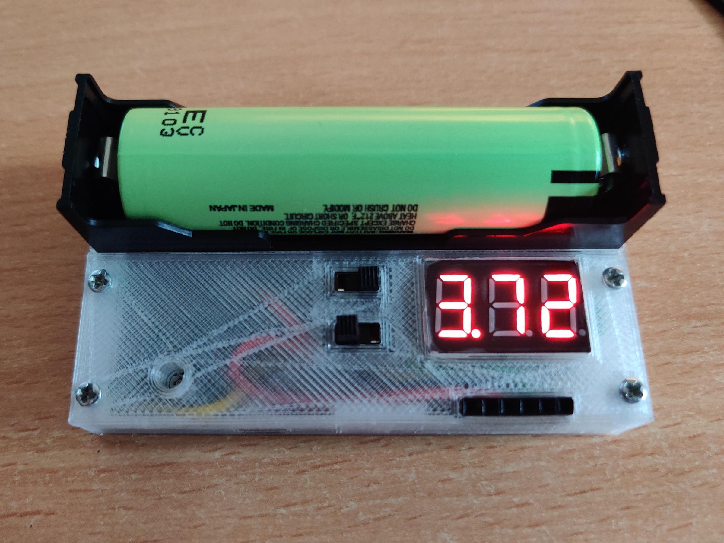 Portable Power Supply (18650 Battery) : 5 Steps (with Pictures ...