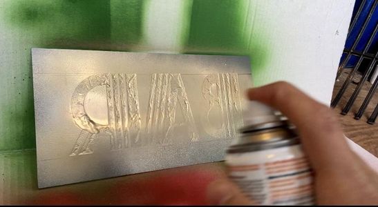 Using a Cricut Vinyl Mask to Help Glue Chipping : 6 Steps (with ...