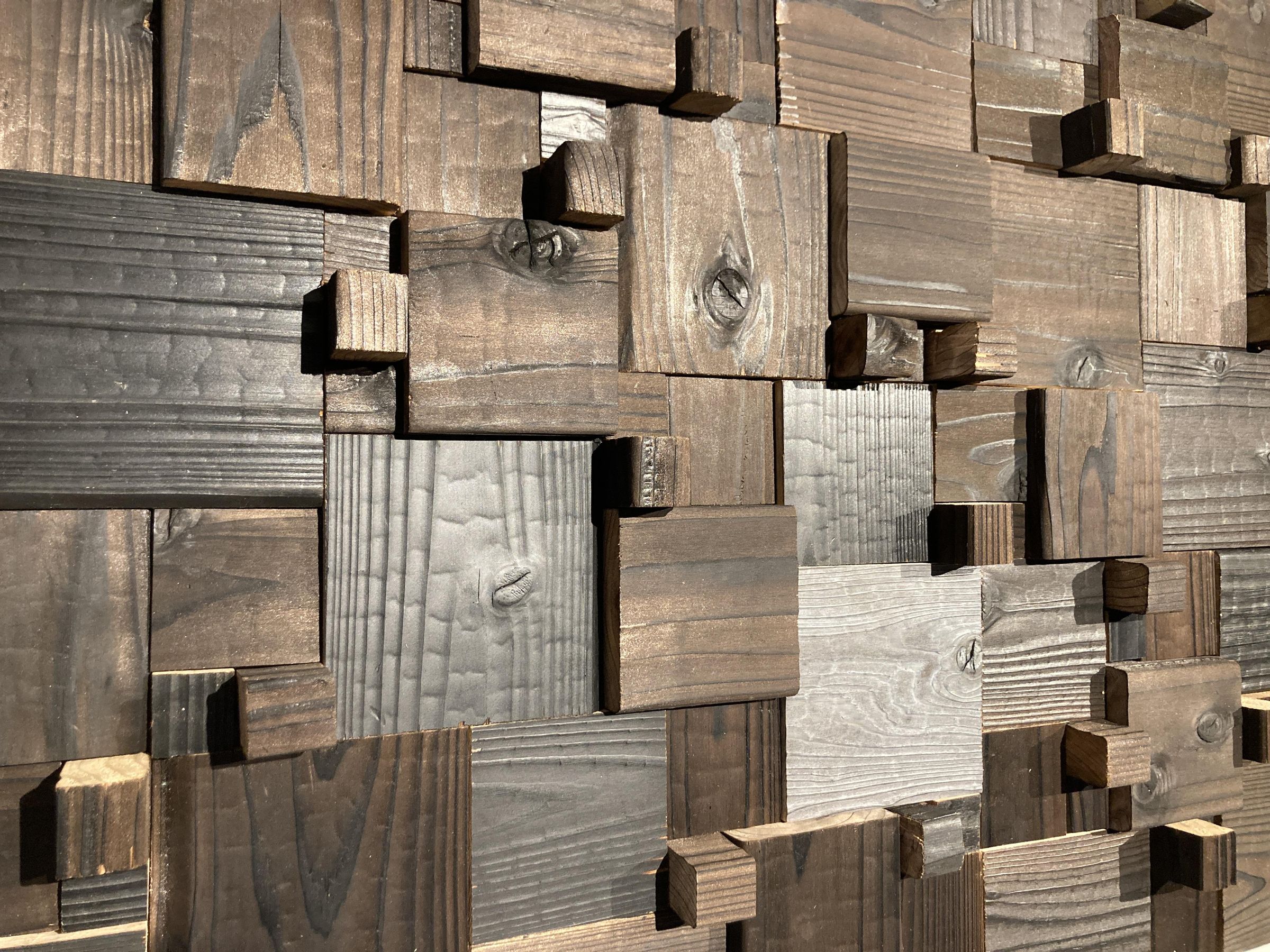 🪵 🔊 Echoes of Tradition: Yaki Sugi Acoustic Diffuser From Repurposed ...