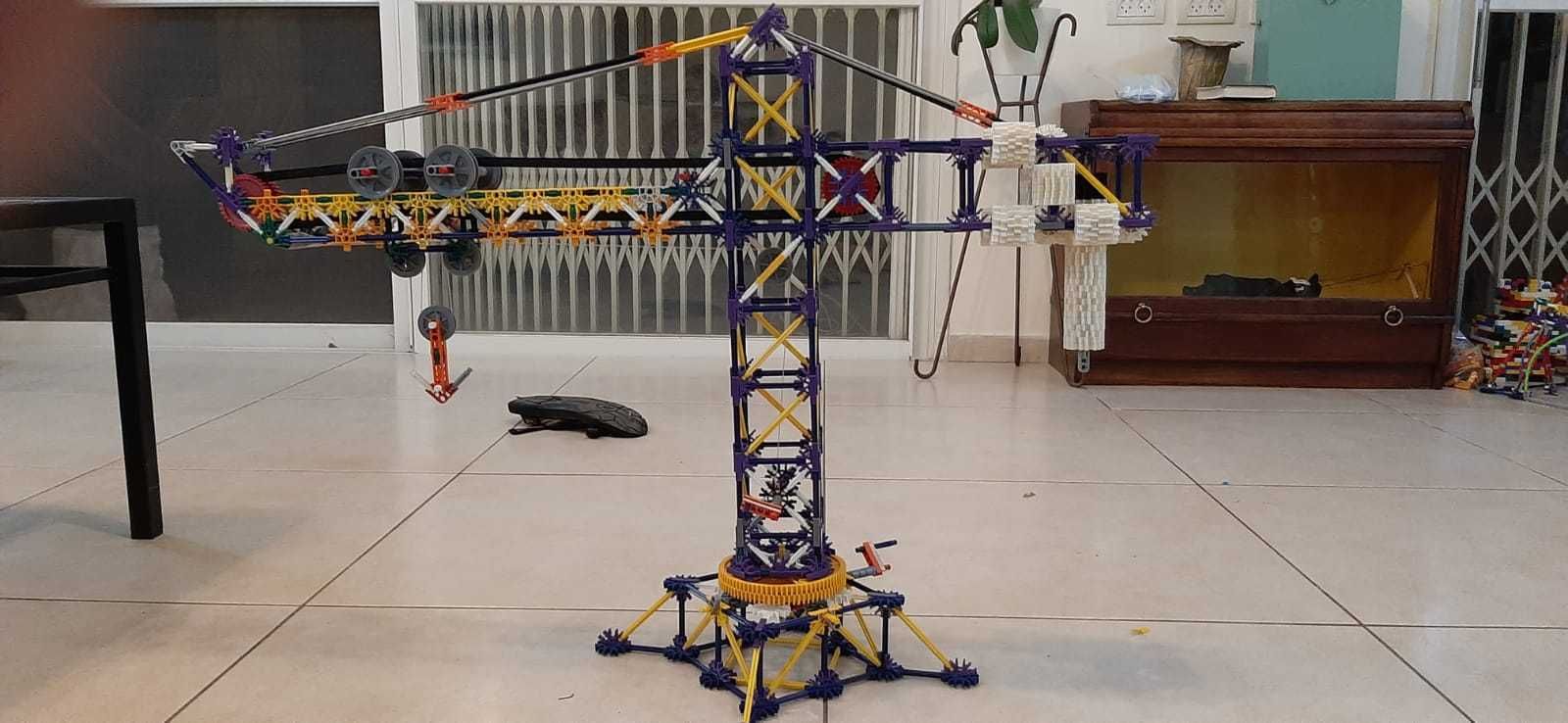 Knex Crane : 11 Steps - Instructables