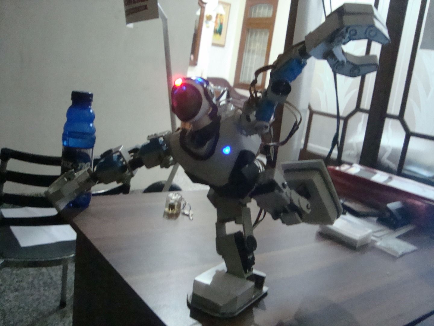 Making a Lowcost Humanoid Robot Made From PVC Water Pipe Material ...