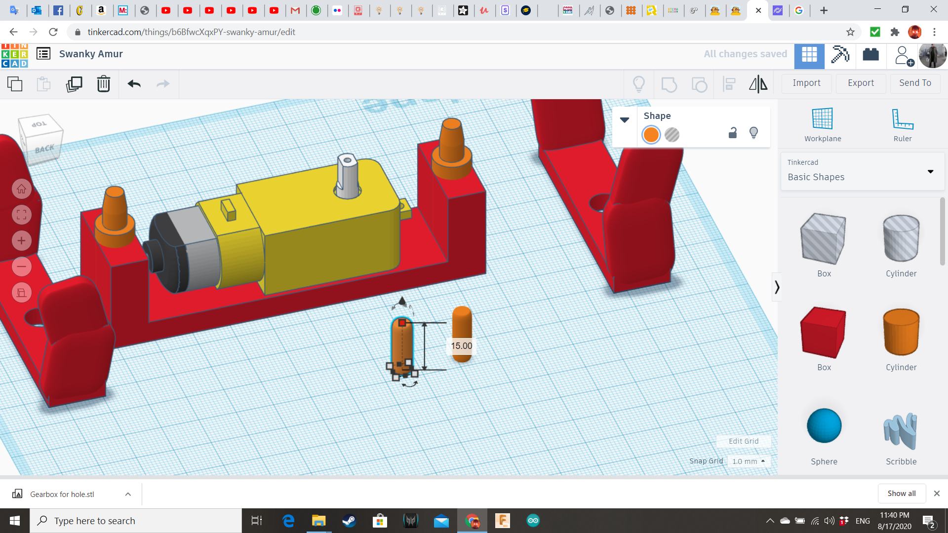 Tinkercad Robotics for School: Create TWO Walking Machines! : 27 Steps ...