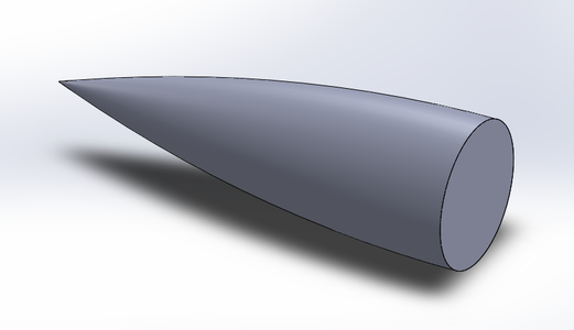 Design A Rocket Nose Cone With Software 7 Steps Instructables