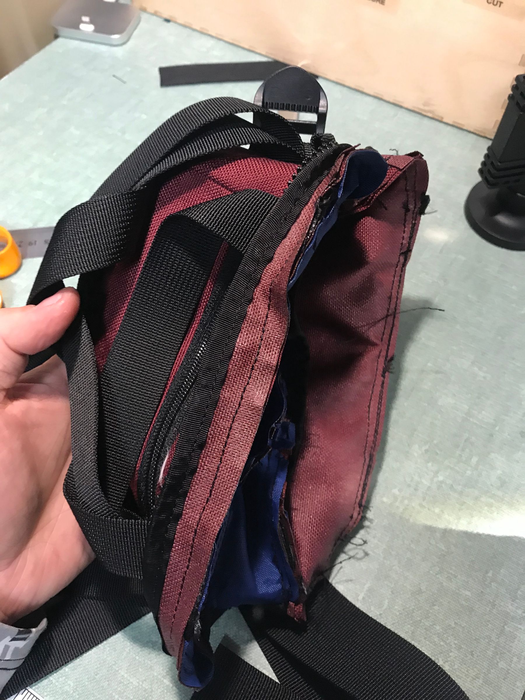 Sling Bag/Waist Bag - Pattern to Product : 14 Steps (with Pictures ...