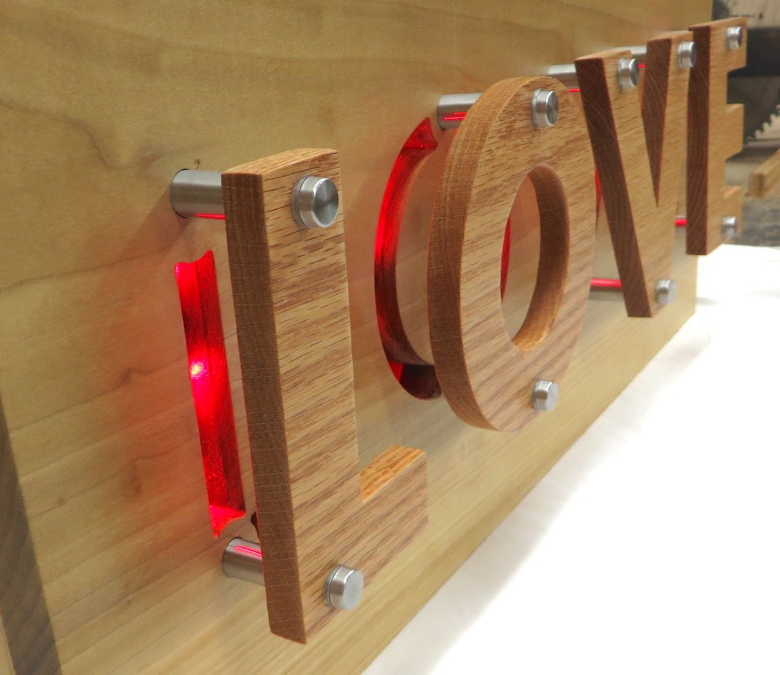 Backlit Signs With LED Light Strips : 8 Steps - Instructables