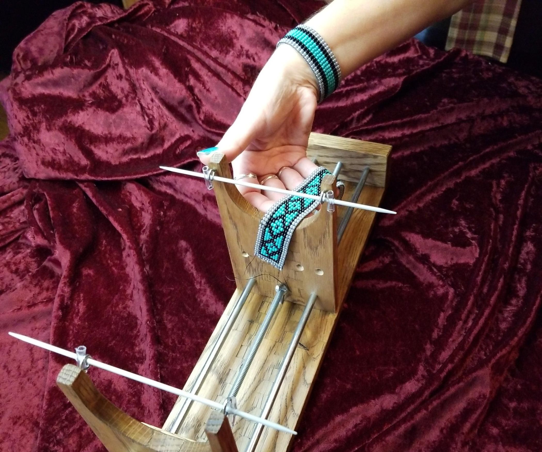 Make a Bead Loom and Bracelet : 44 Steps (with Pictures) - Instructables