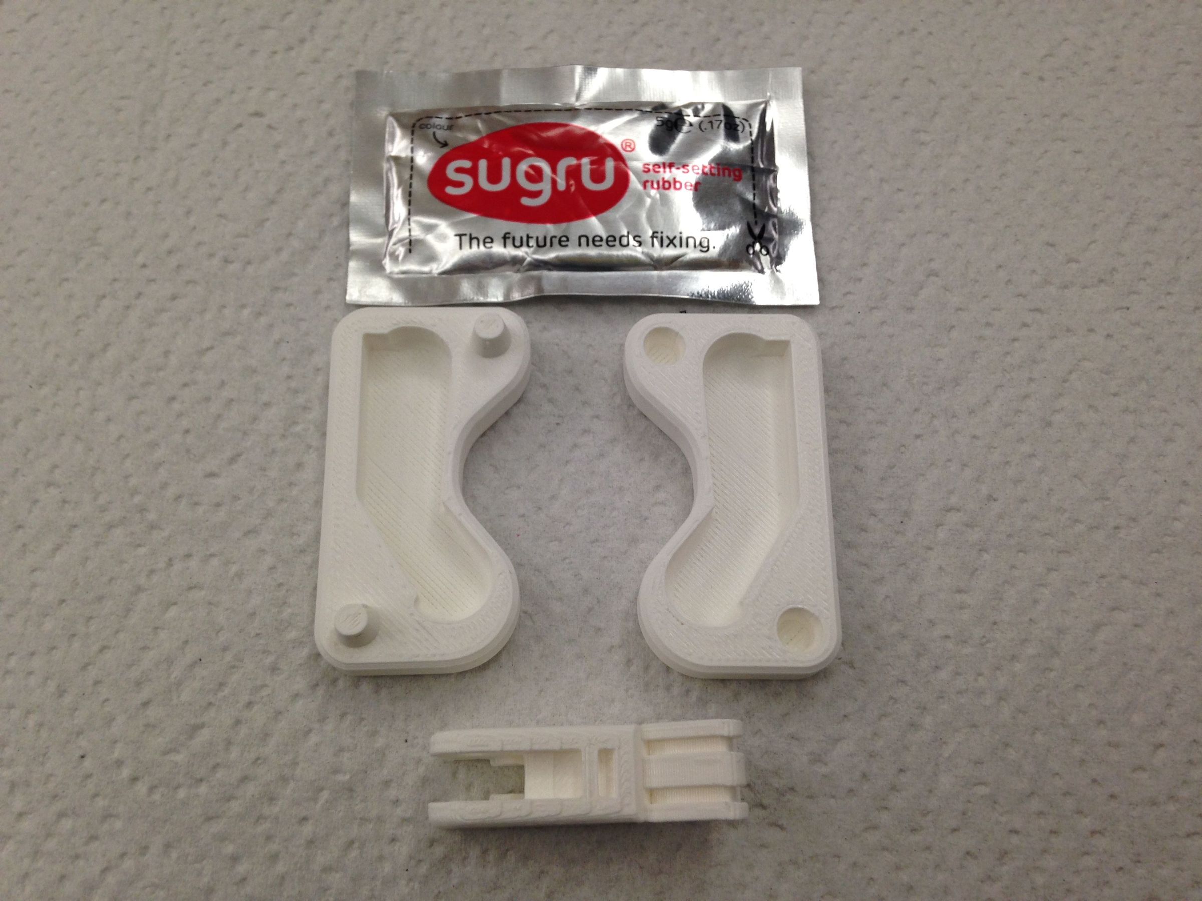Sugru Overmolding Using 3D Printed Molds : 5 Steps (with Pictures ...
