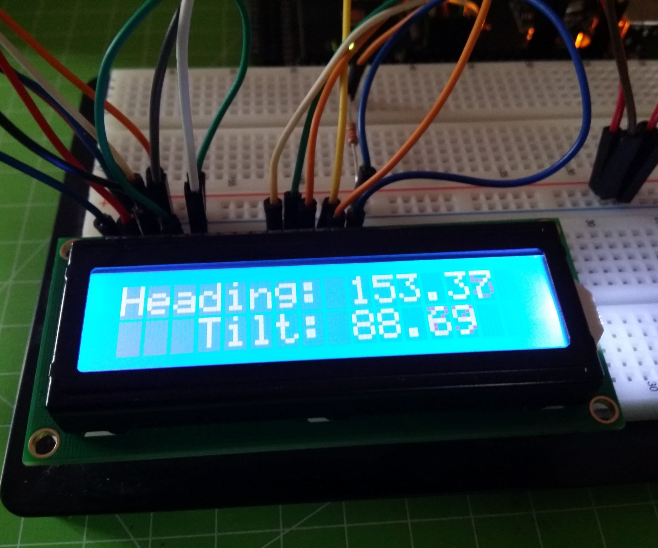 Tilt Compensated Compass With Lsm303dhlc 3 Steps Instructables