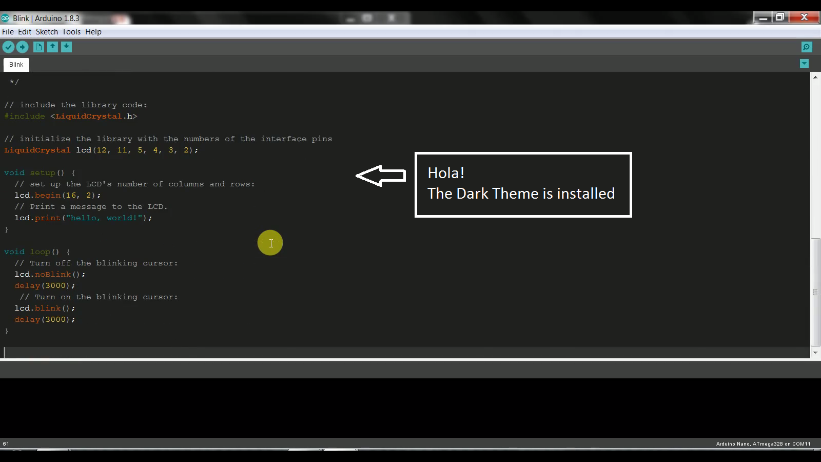 Dark Theme for Arduino IDE : 5 Steps - Instructables