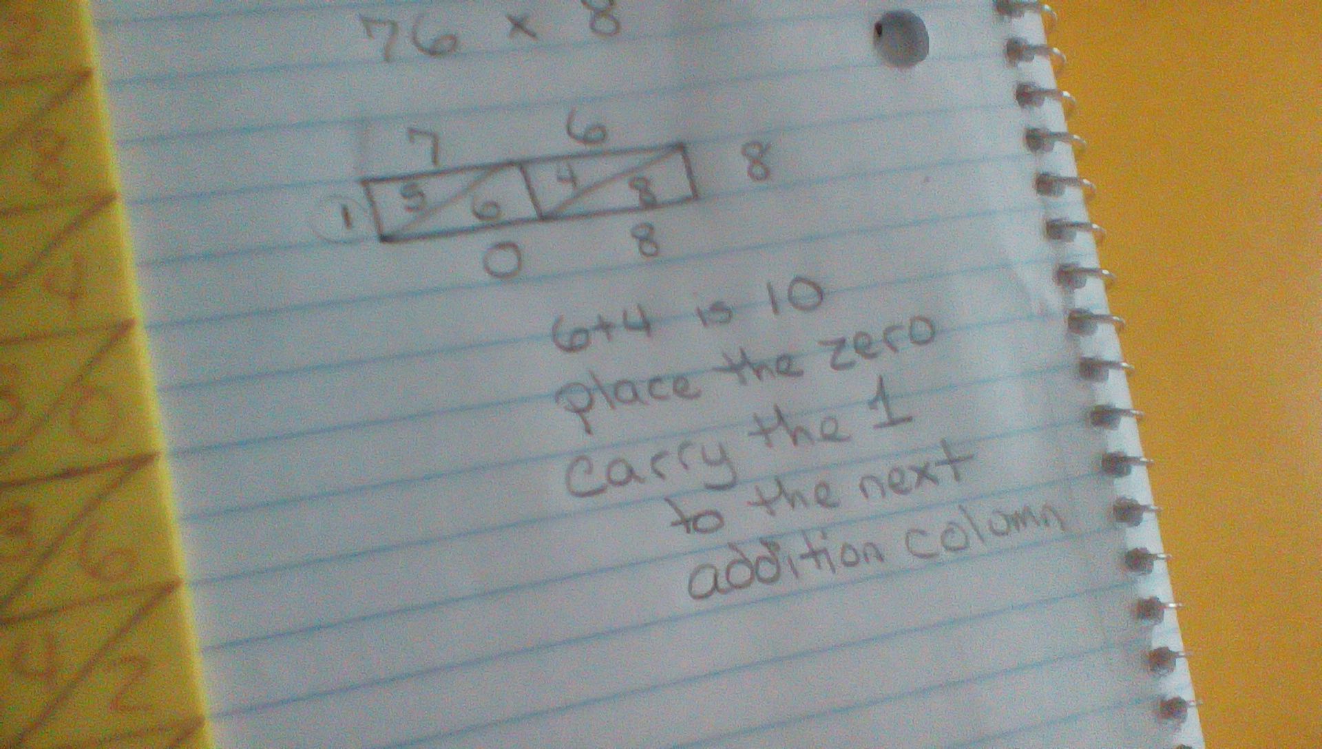 Napier's Bones and Lattice Multiplication : 5 Steps (with Pictures ...