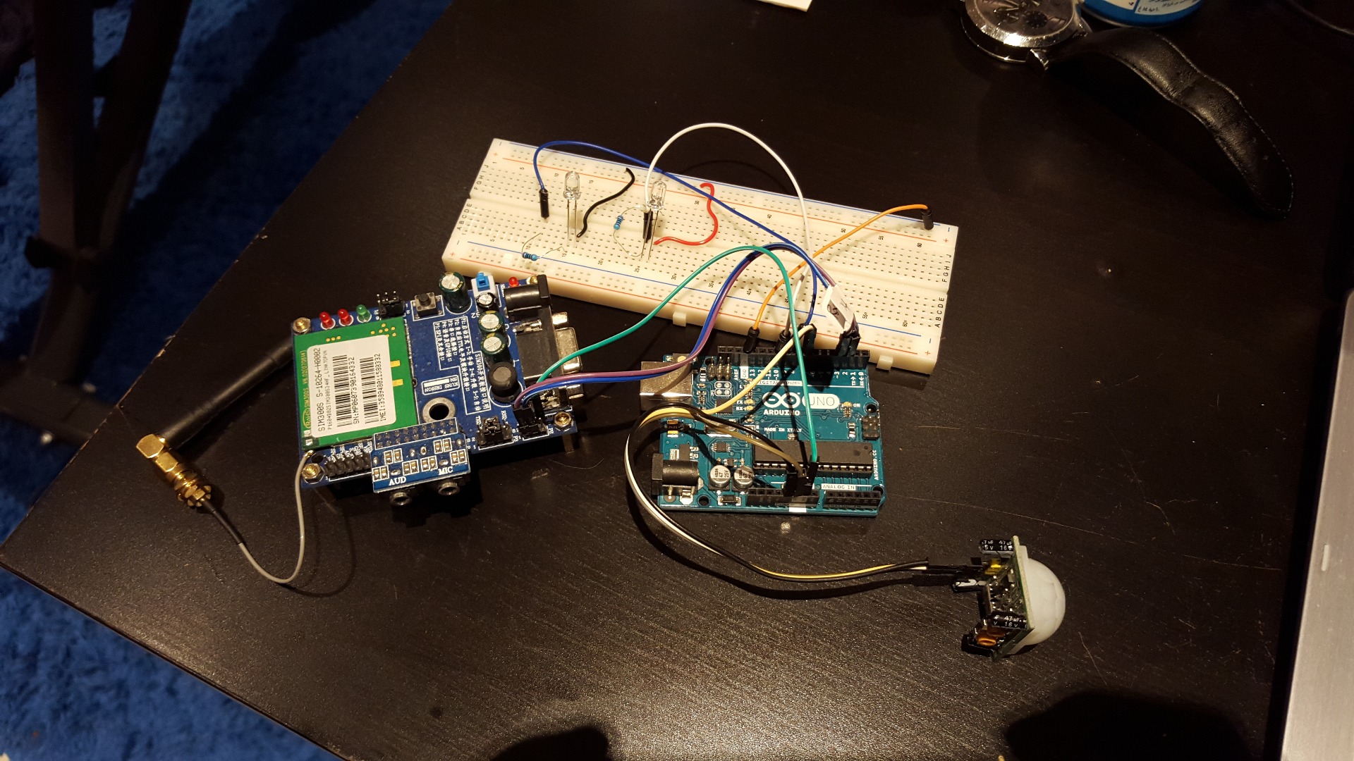 Arduino With GSM and PIR Sensor (English/Arabic) : 7 Steps - Instructables