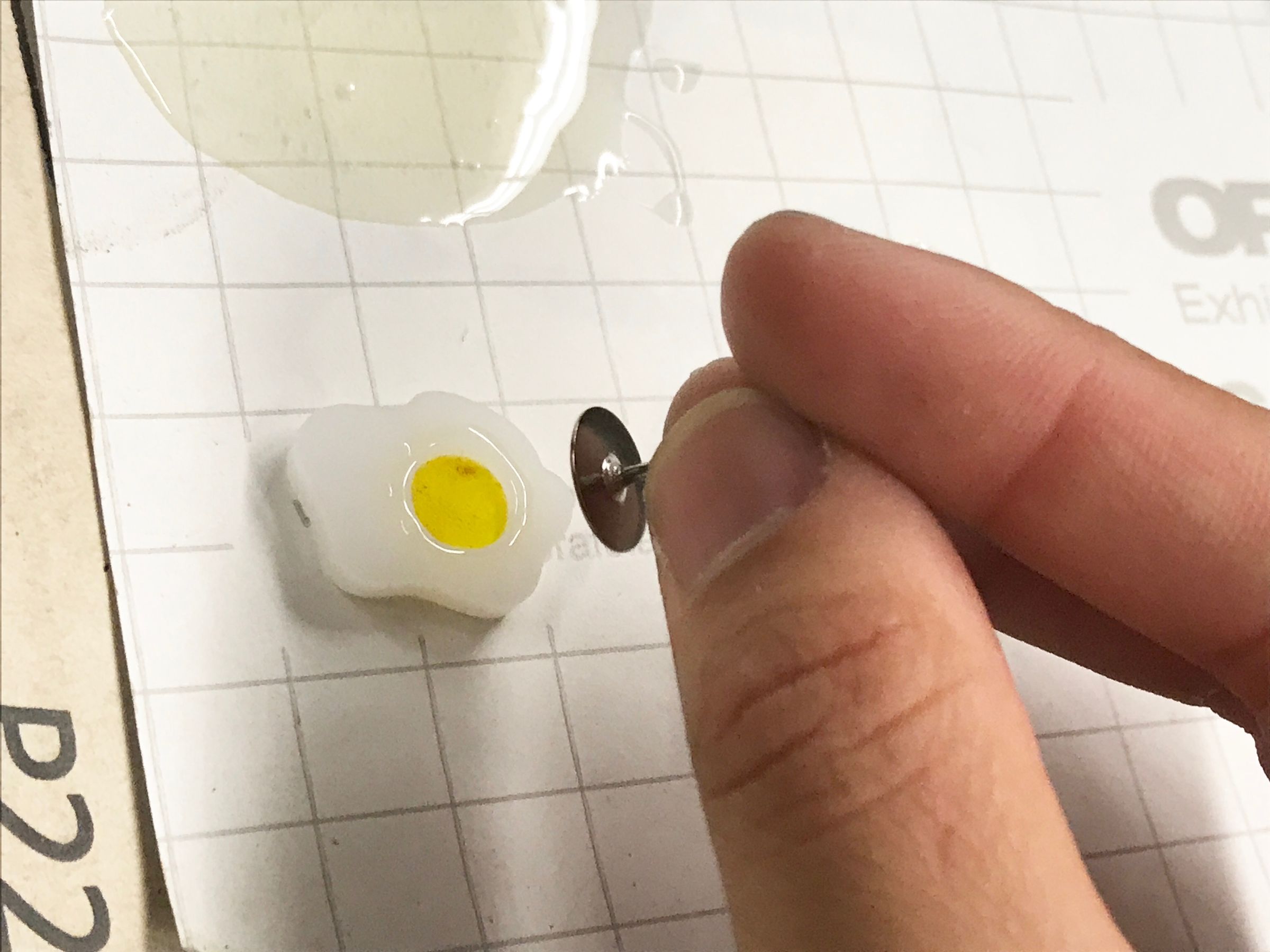 Fried Egg Acrylic Pins : 5 Steps (with Pictures) - Instructables