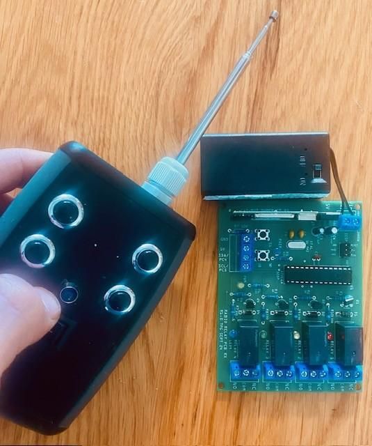 4-Channel Long Range 433 MHz Remote Control With QDEN : 7 Steps (with ...