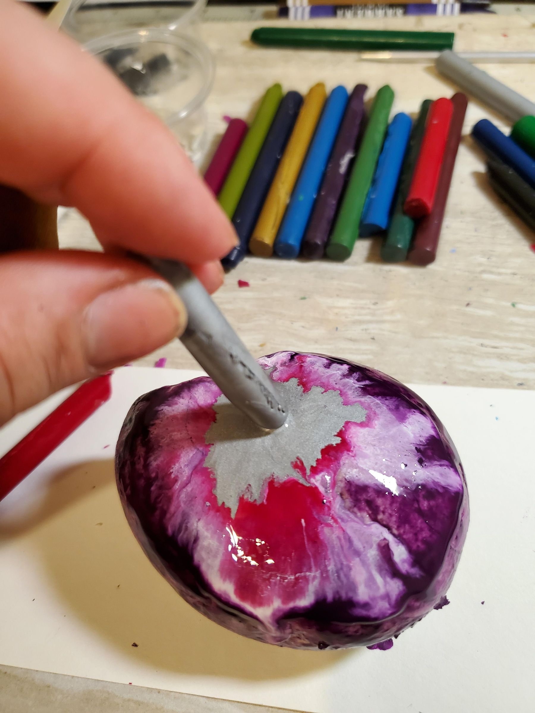 Marbled Crayon Stones : 9 Steps (with Pictures) - Instructables