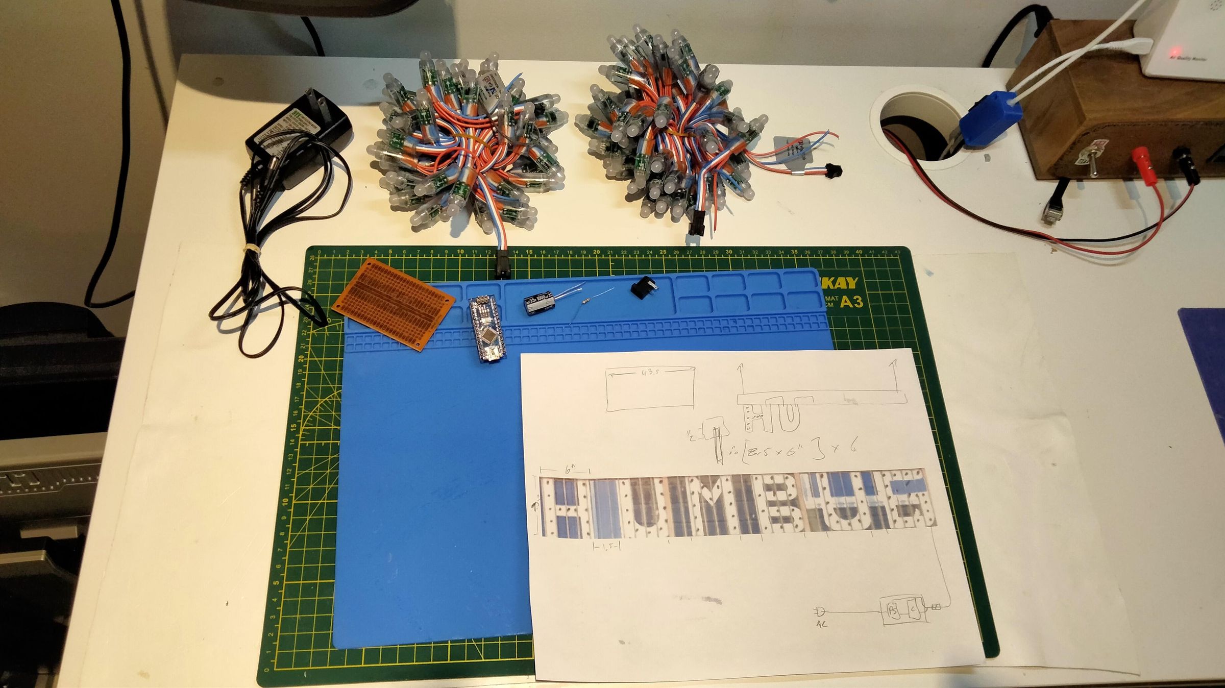 Animated Christmas LED Sign : 4 Steps (with Pictures) - Instructables