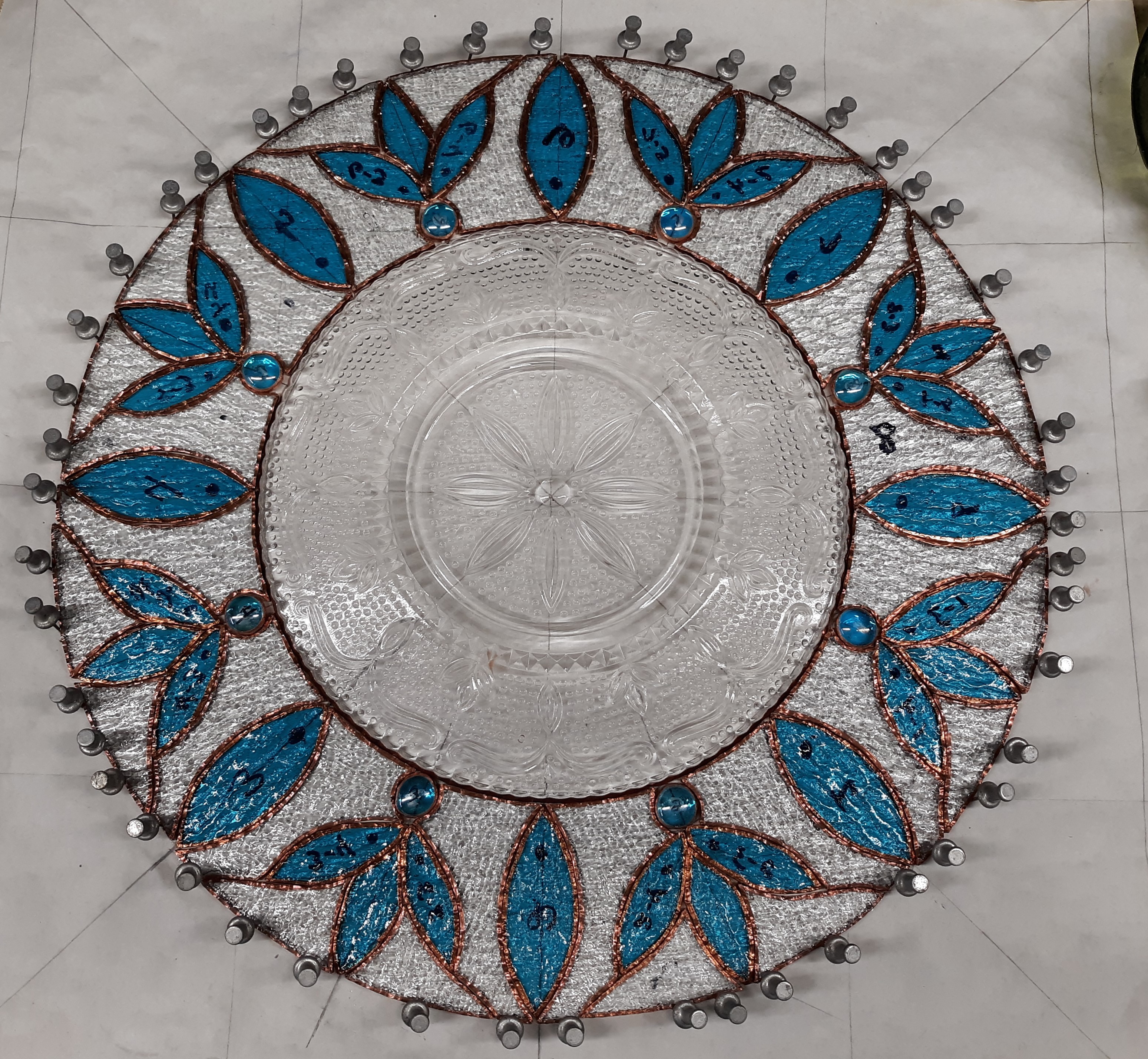 Crystal Plate and Stained Glass Hanging : 10 Steps (with Pictures ...