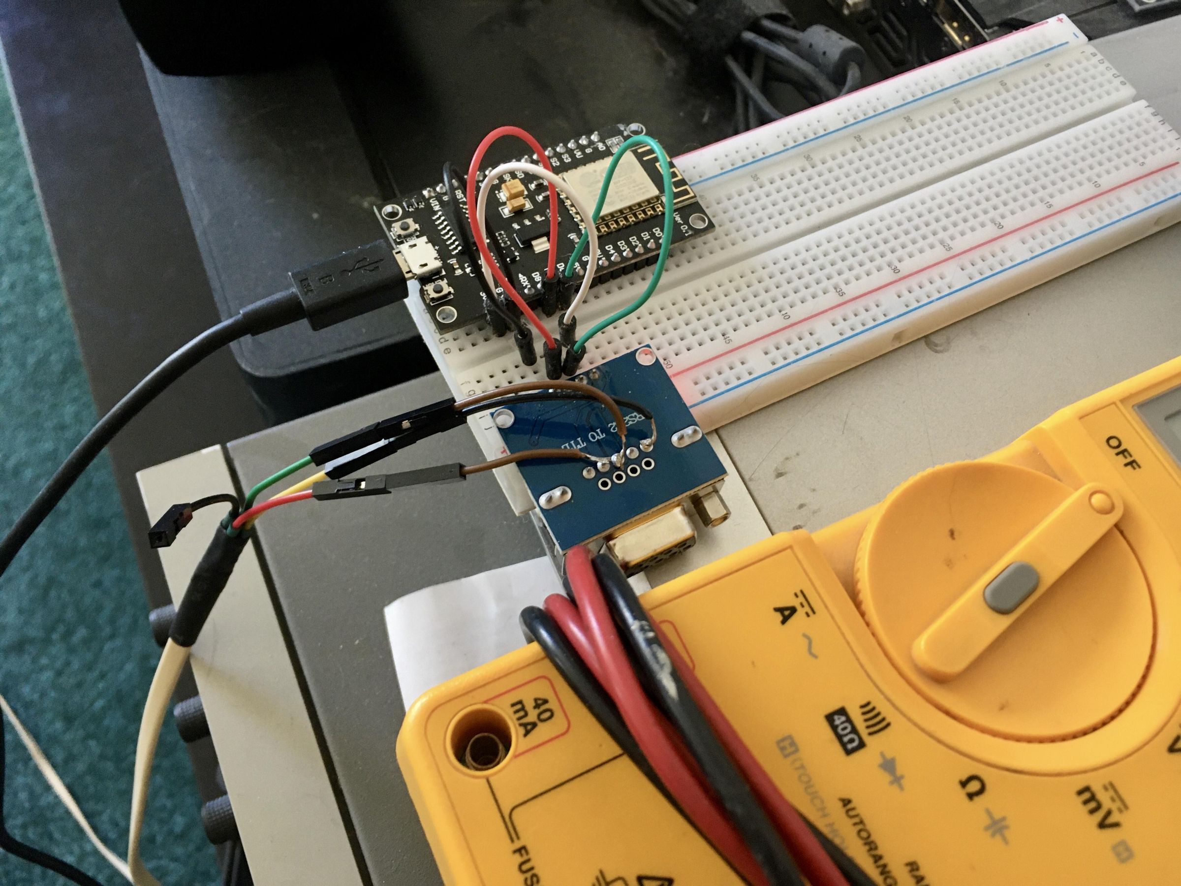 Commercial LED Sign With RS232 Port Accessible Over Wi-Fi : 4 Steps ...