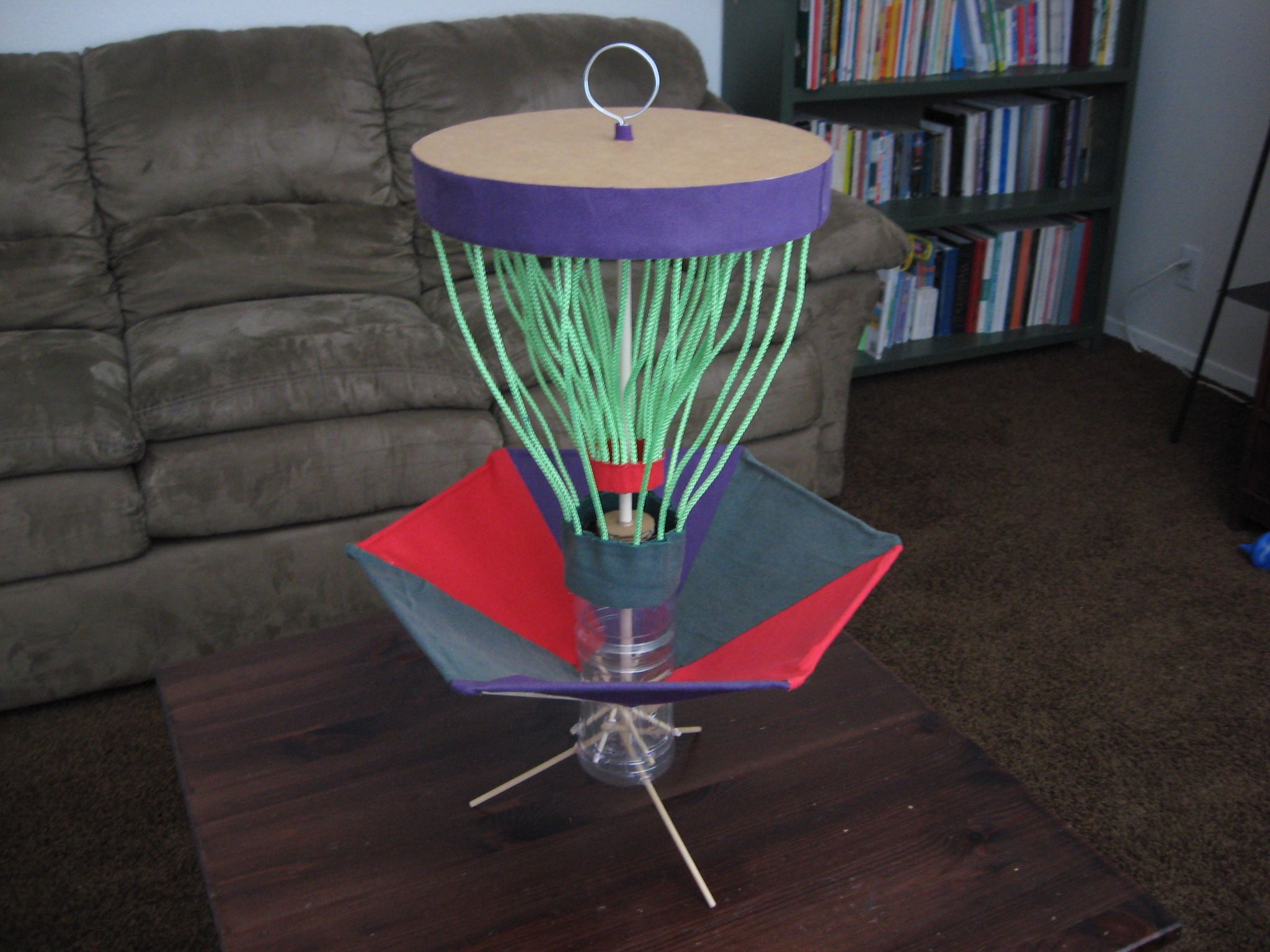 Indoor Disc Golf Using Plastic Bottles and Caps : 10 Steps (with ...