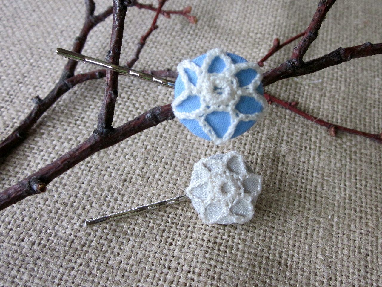 Bobby Pins From Fabric Button Brads - Instructables