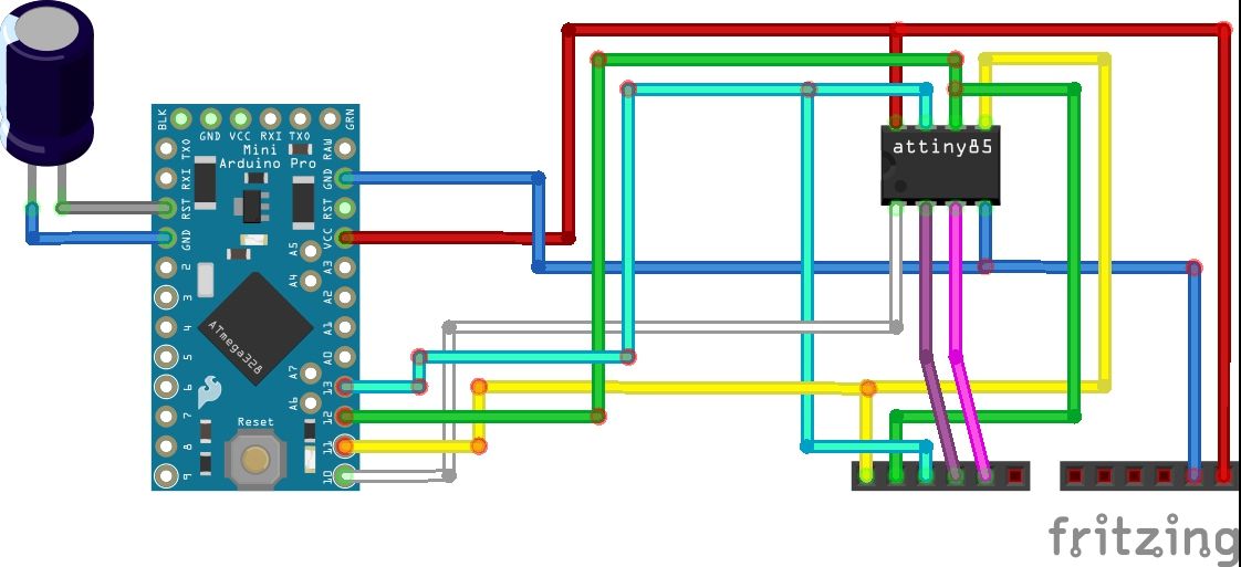 DIY ATtiny Development Board & Programmer - Instructables
