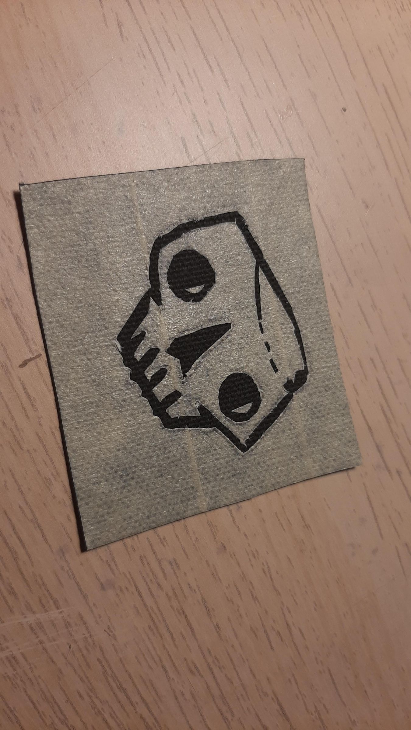 Canvas Patches With Masking Tape and Fabric Paint : 6 Steps (with ...