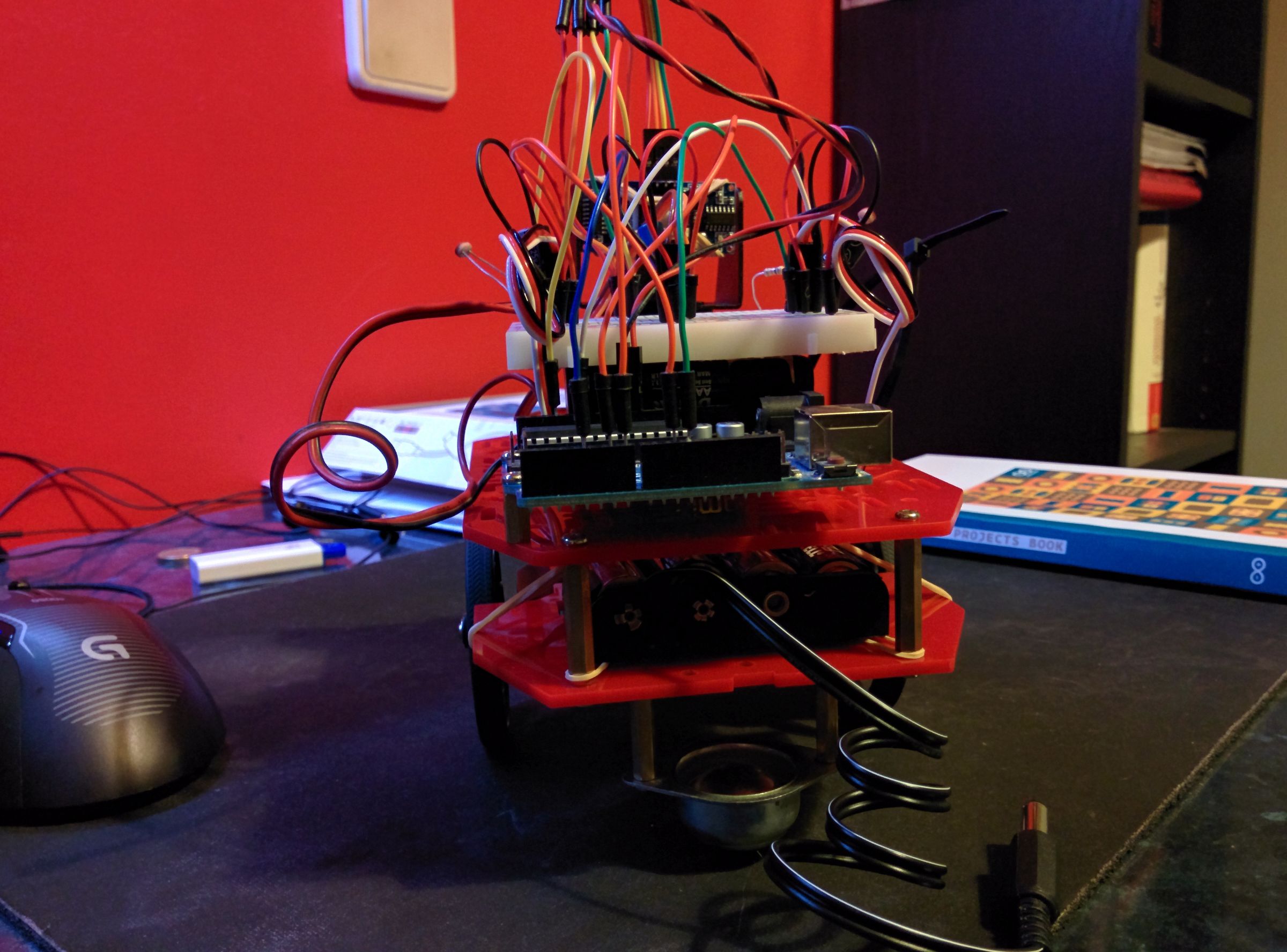 Light Seeking and Obstacle Avoiding Robot : 9 Steps (with Pictures ...