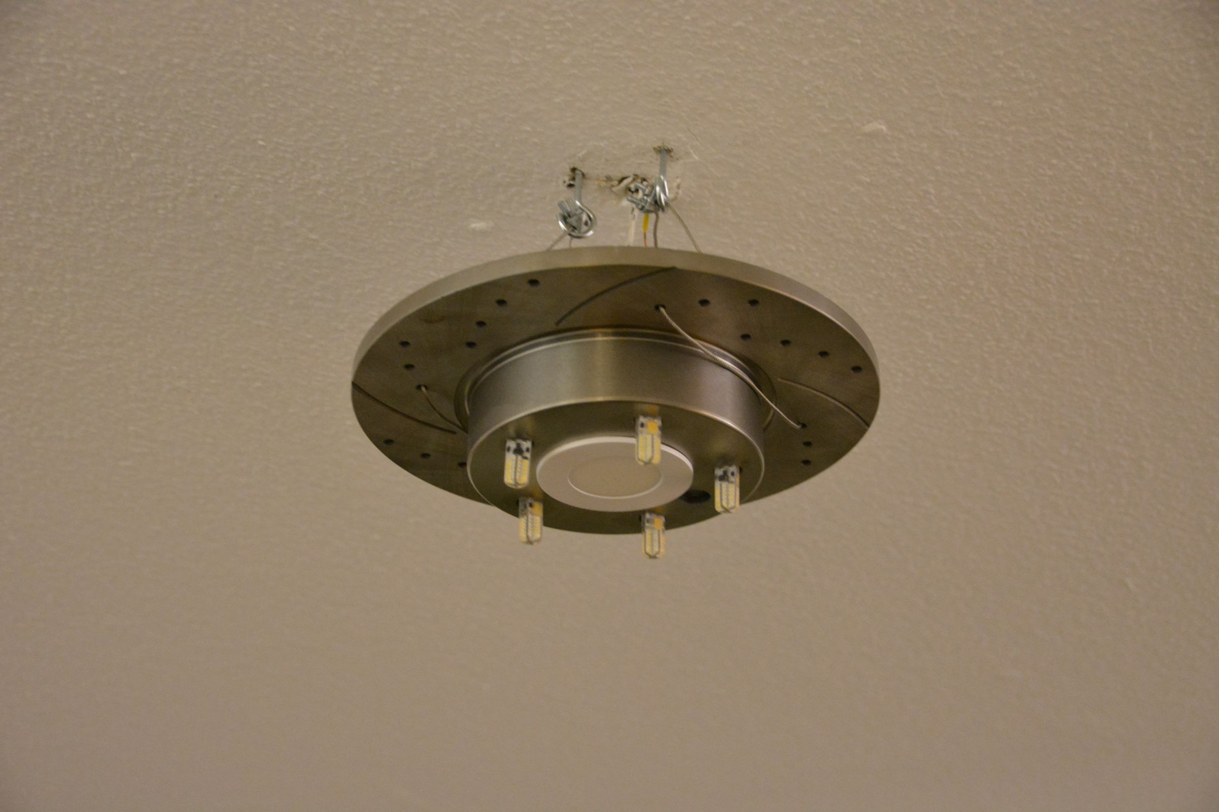 Brake Disc LED-lamp : 3 Steps (with Pictures) - Instructables