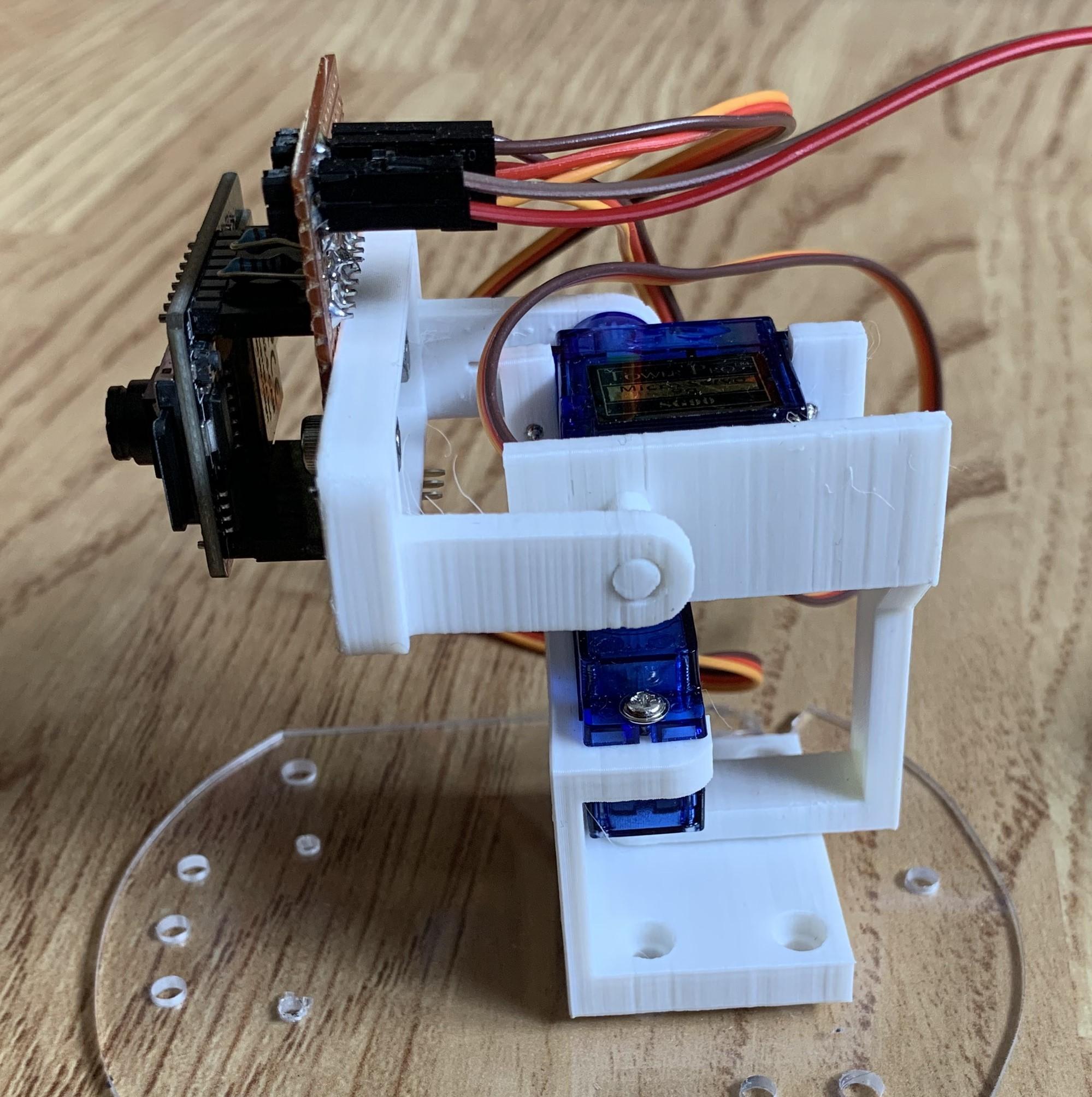 Pan and Tilt Camera With ESP32-CAM L0Cost Robot Controller : 14 Steps ...
