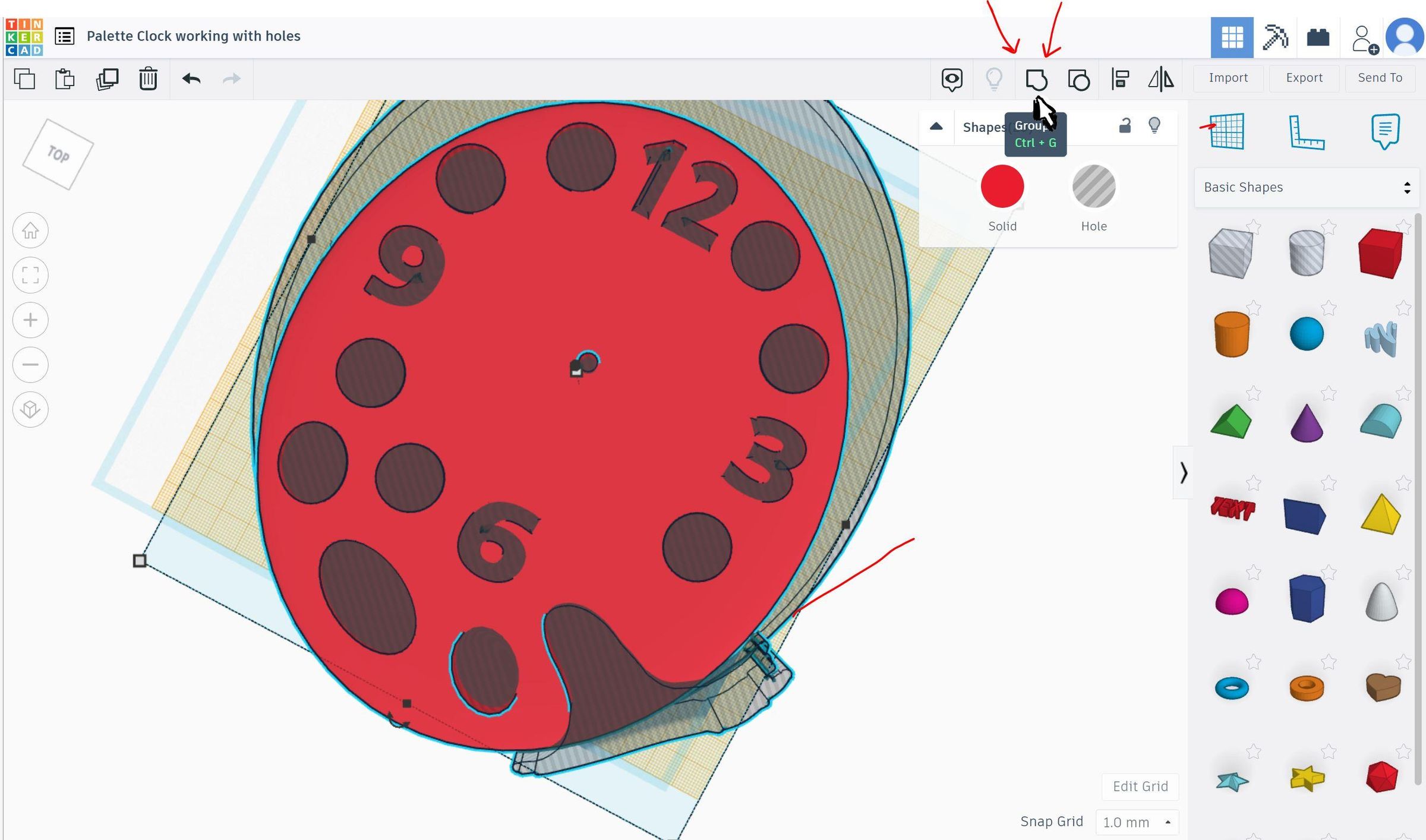 DIY Artist Paint Palette Clock : 19 Steps - Instructables