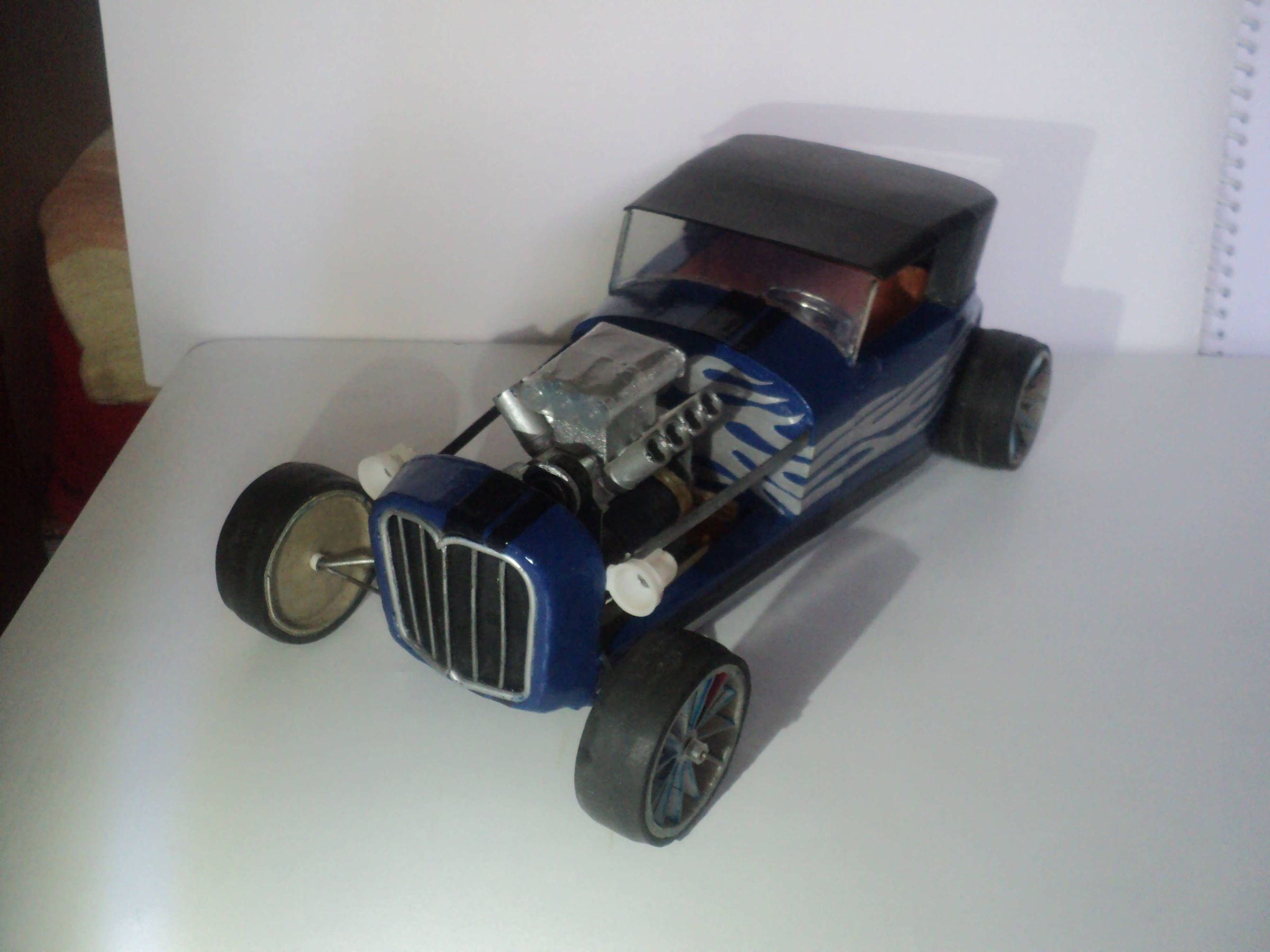 Homemade Hot Rod Vintage Car Model : 12 Steps (with Pictures ...