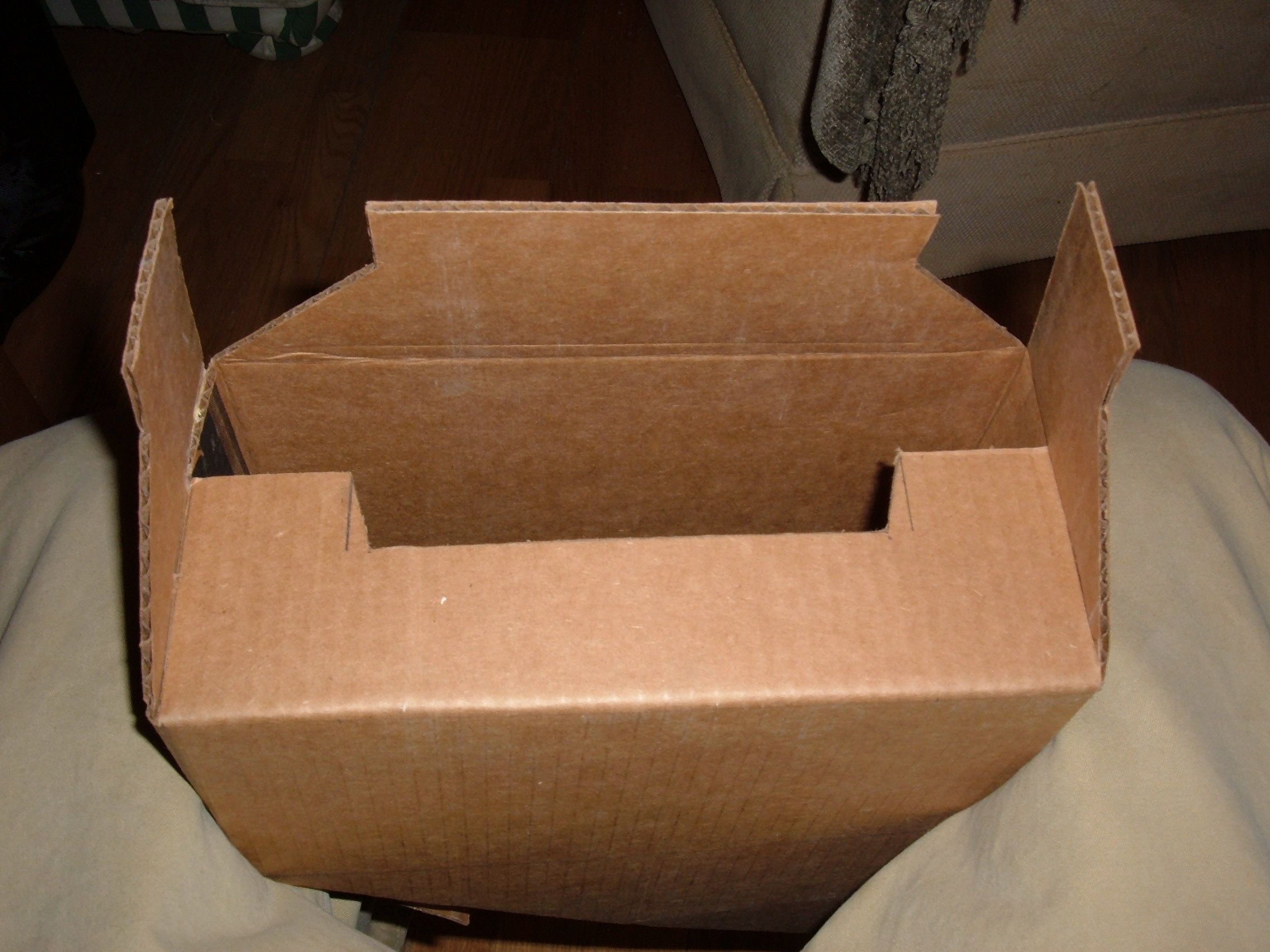 Homemade Cardboard Magazine Box : 8 Steps - Instructables