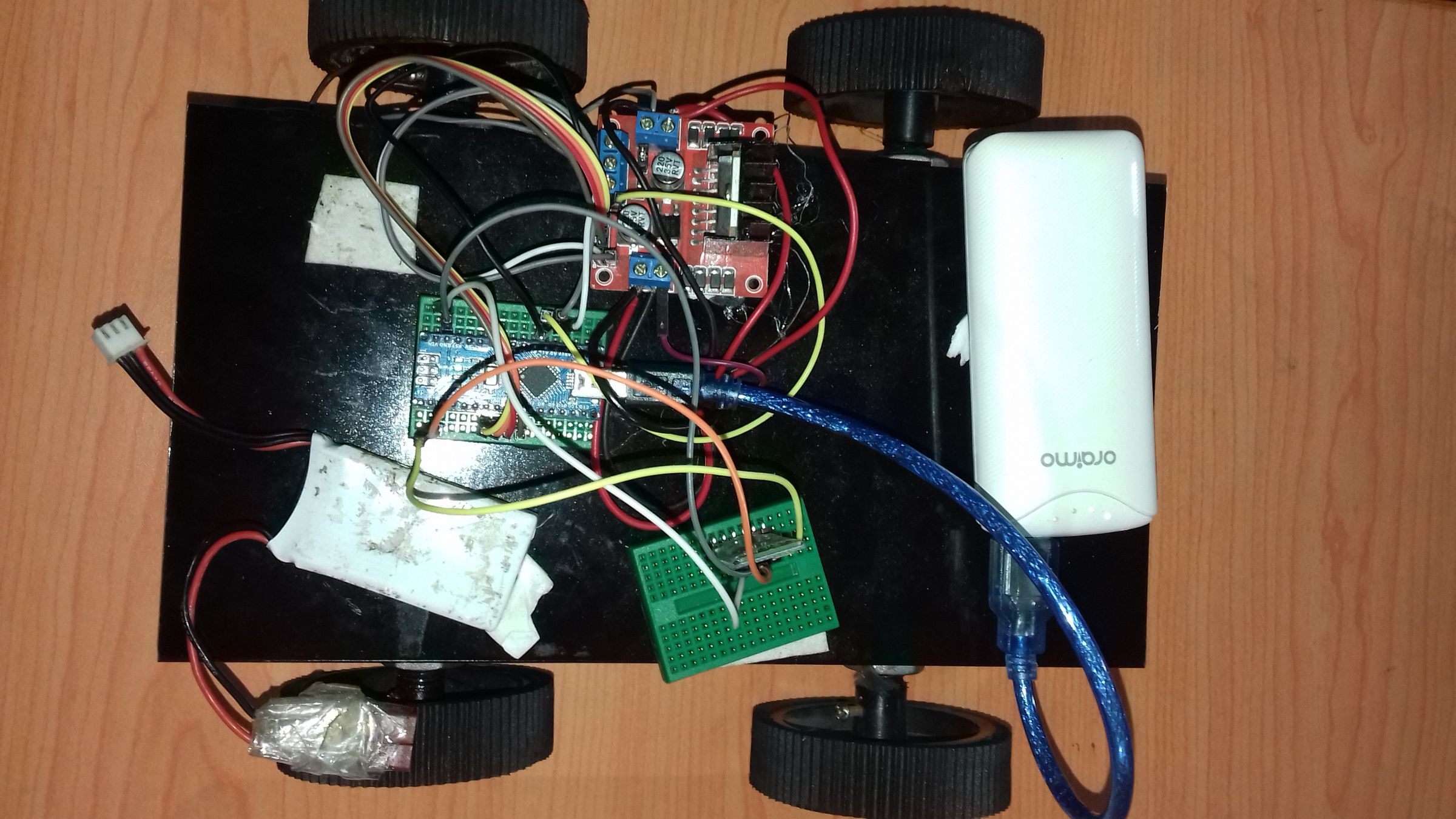 Bluetooth Controlled 4wd Arduino Robot : 7 Steps - Instructables