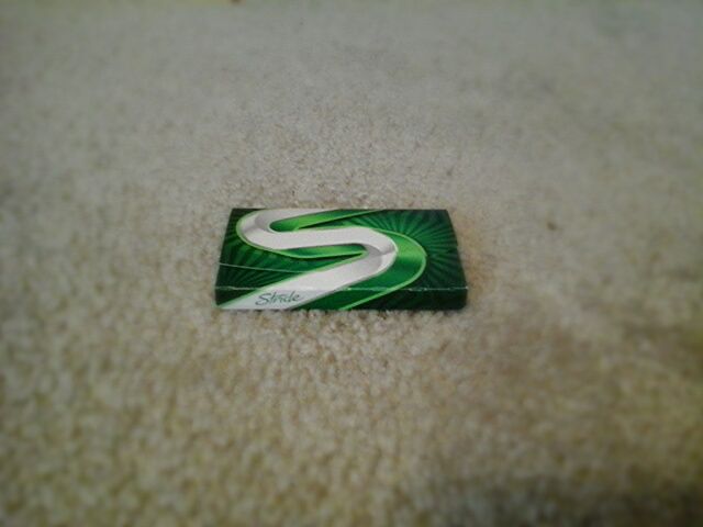 Stride Gum Wrapper